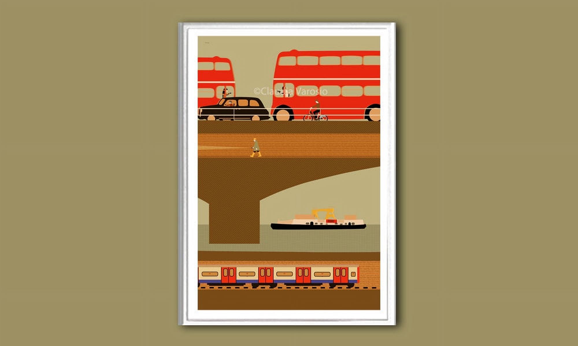 Poster London Bridge print in various sizes-UNFRAMED - Walmart.com