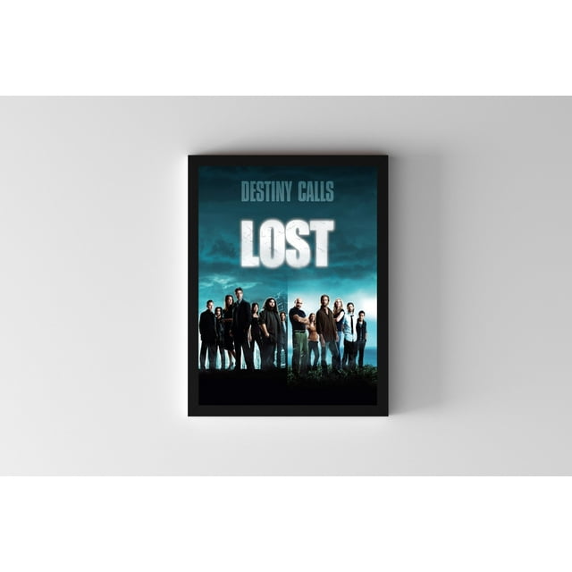POSTER Lost Television / TV Show / Series Advertising Poster In A Black ...
