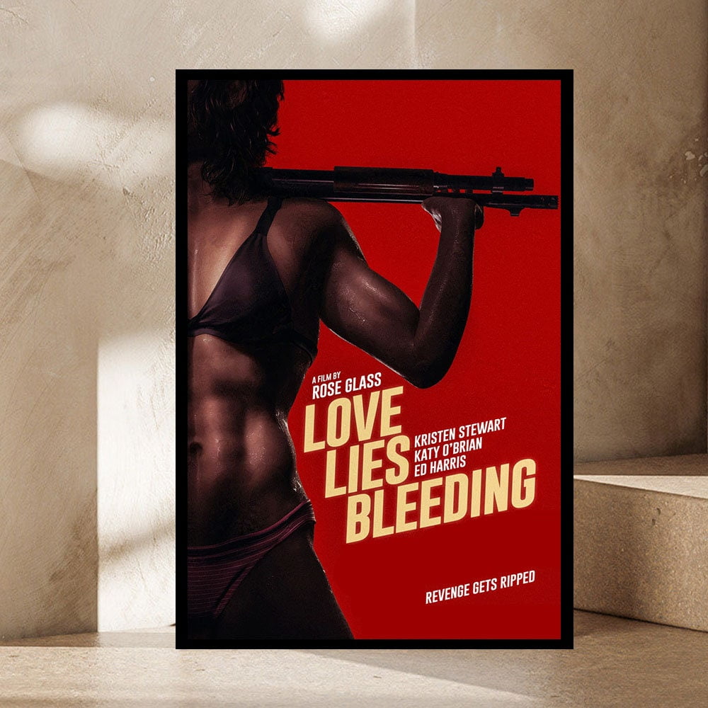 Poster Love Lies Bleeding Movie Poster- High Quality Poster - Multiple Sizes - Classic Film ...