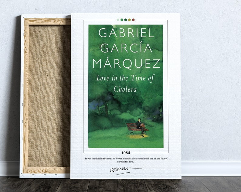 Poster Love in the Time of Cholera Book Cover Poster | Gabriel Garcia ...
