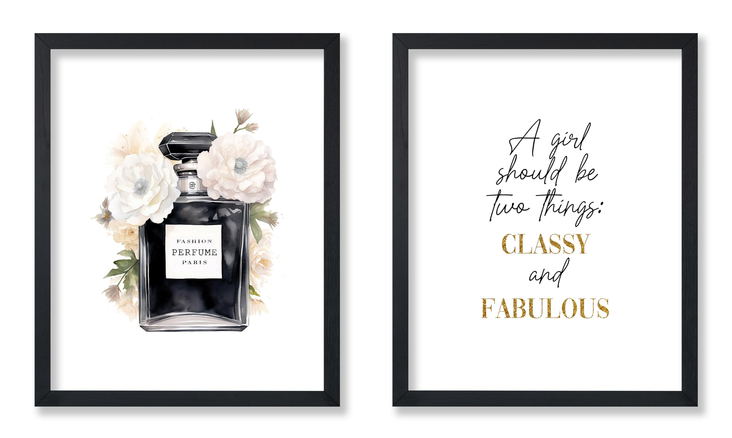 Poster Master 2-Piece Fashion Poster - Classy and Fabulous Print ...