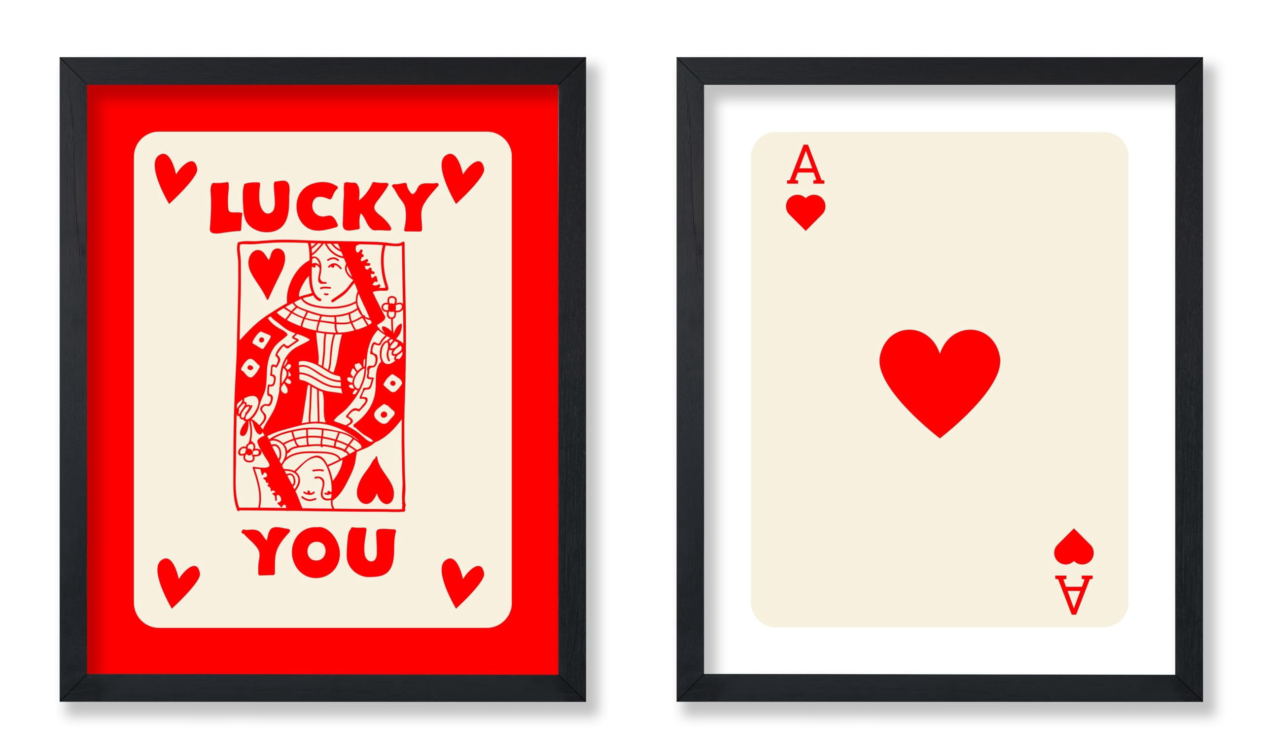 Poster Master 2-Piece Vintage Minimalist Poster - Retro Trendy Print ...
