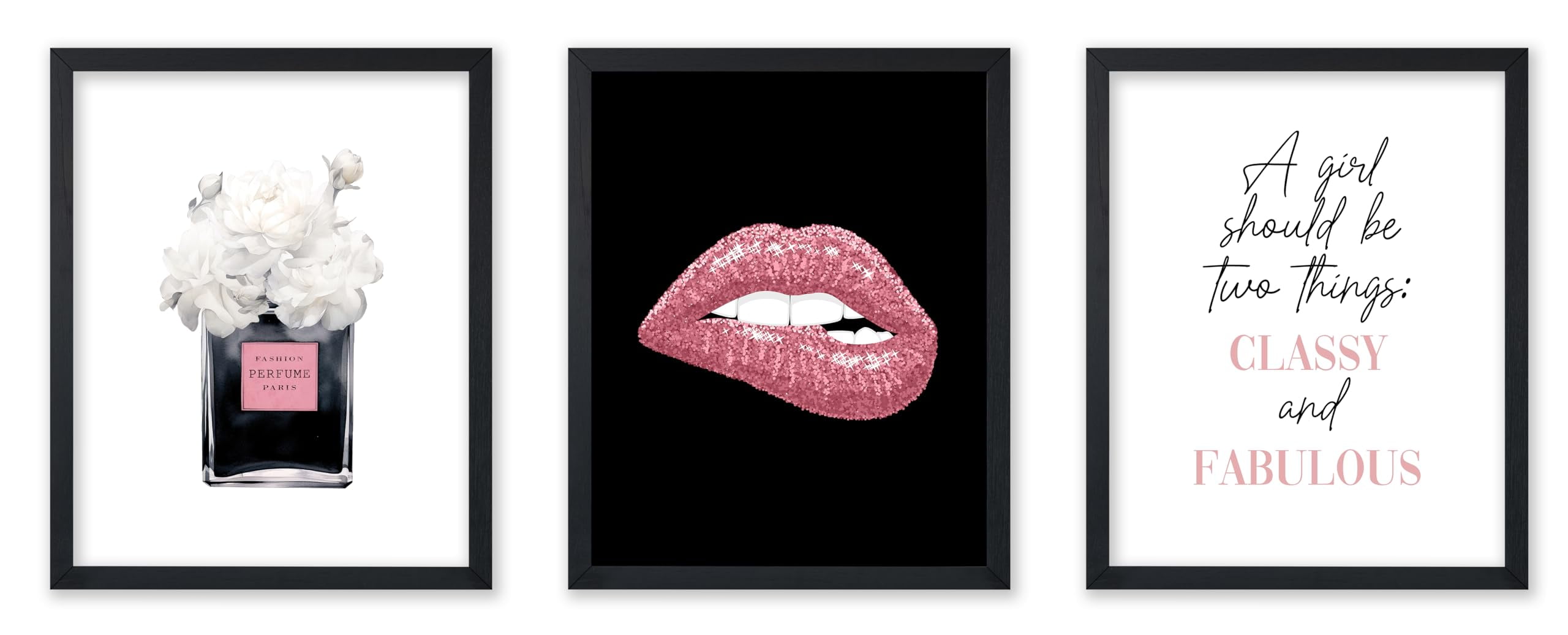 Poster Master 3-Piece Fashion Poster - Classy And Fabulous Print ...