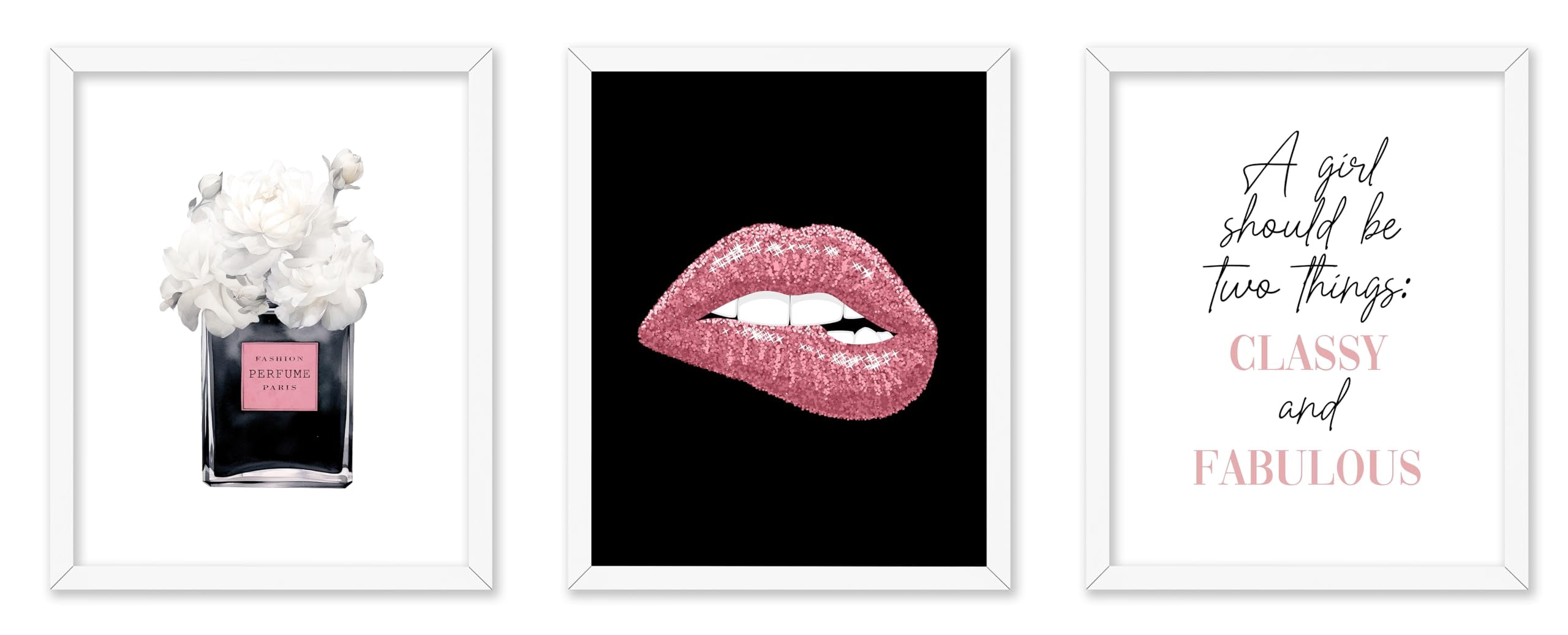 Poster Master 3-Piece Fashion Poster - Classy And Fabulous Print ...
