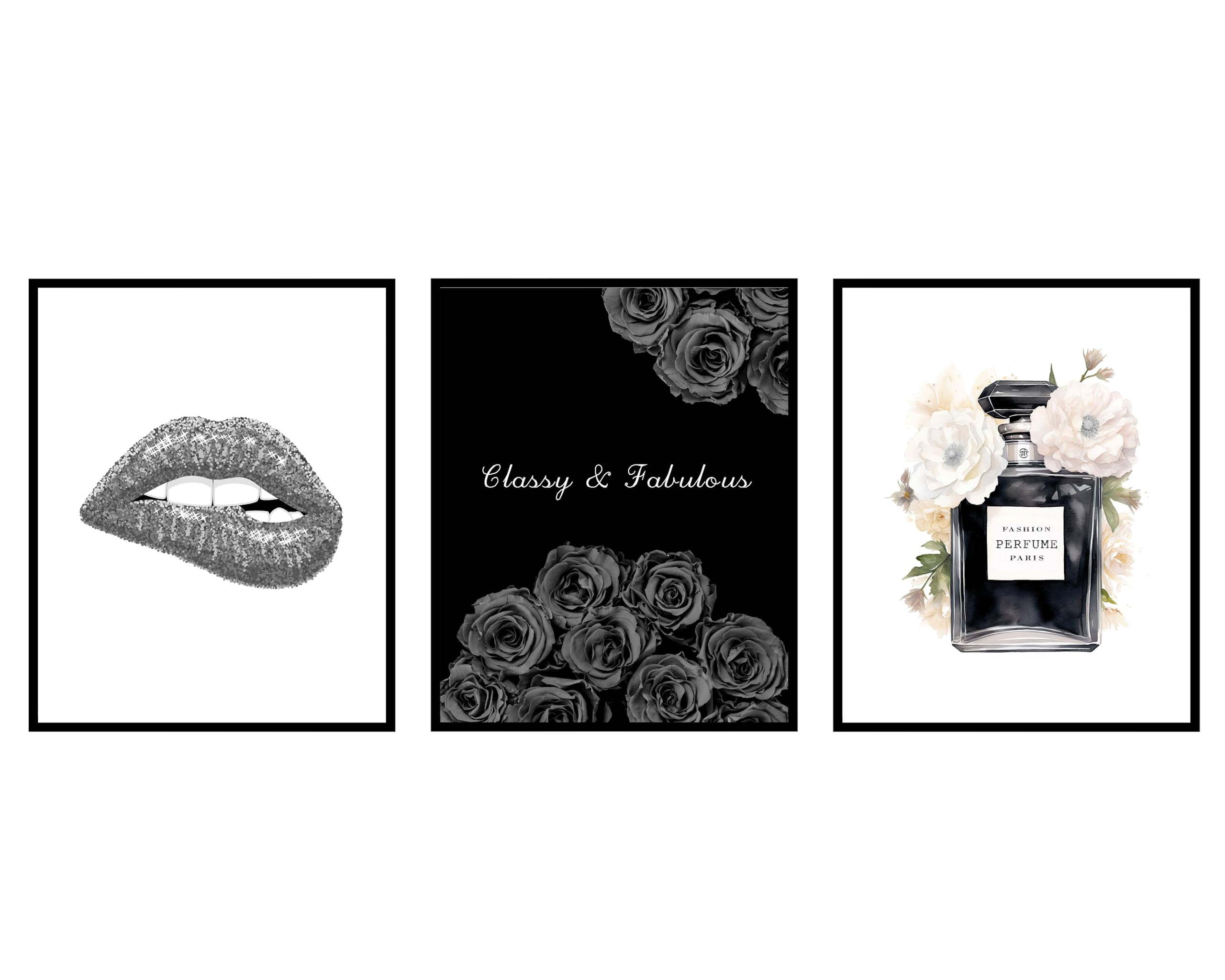 Poster Master 3-Piece Fashion Poster - Classy & Fabulous Print ...