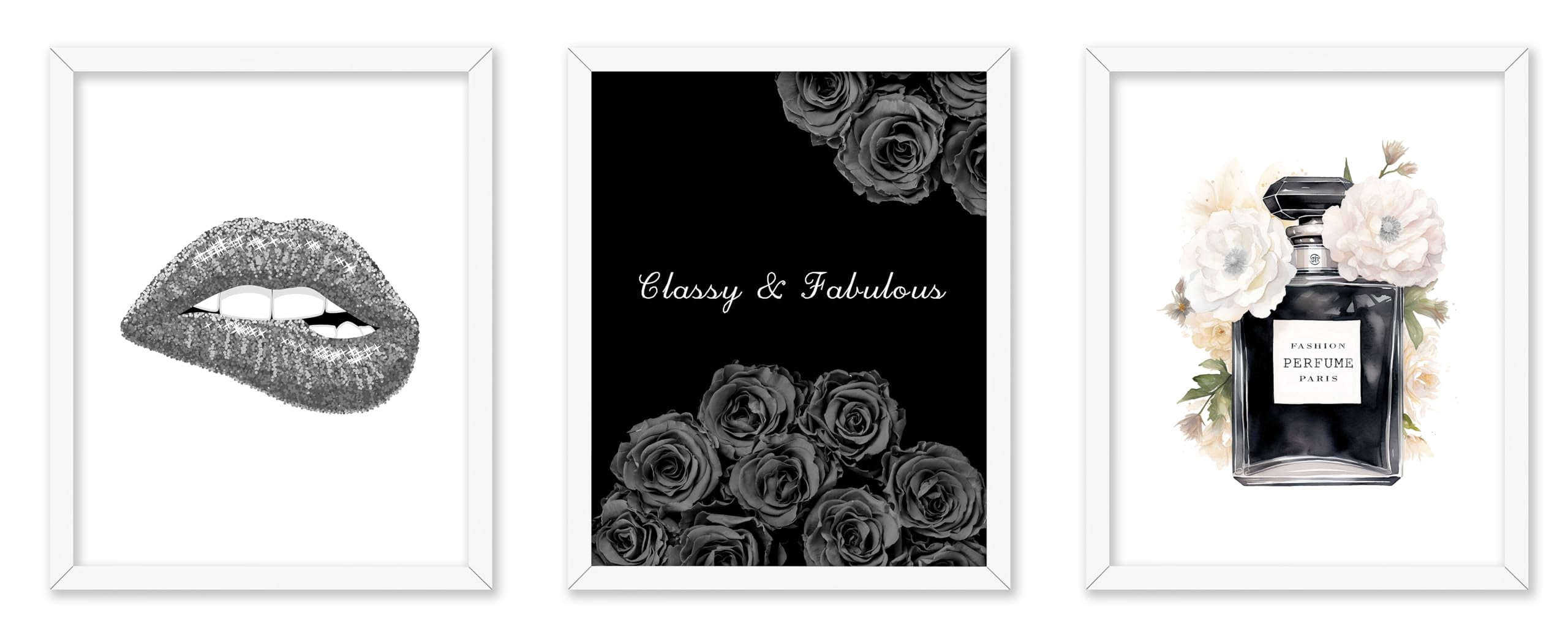 Poster Master 3-Piece Fashion Poster - Classy & Fabulous Print ...