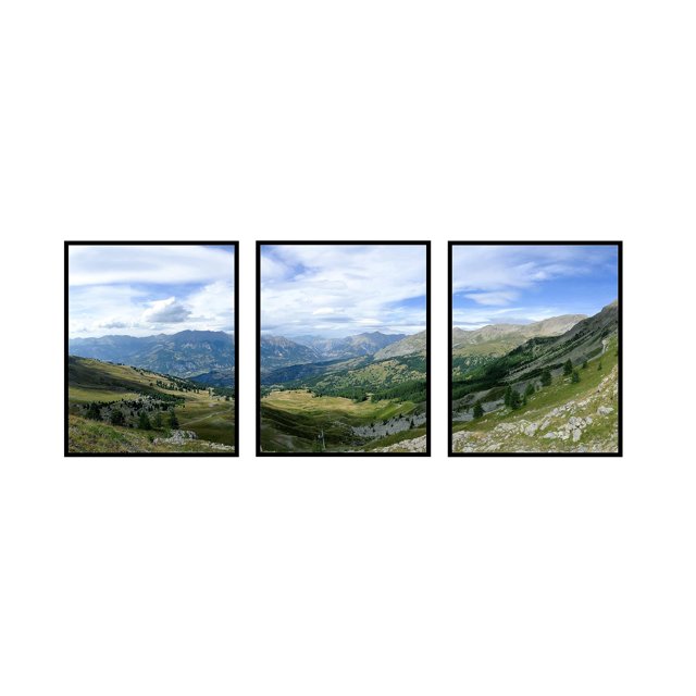 Poster Master 3-Piece Photograph Poster - Modern Print - Forest ...