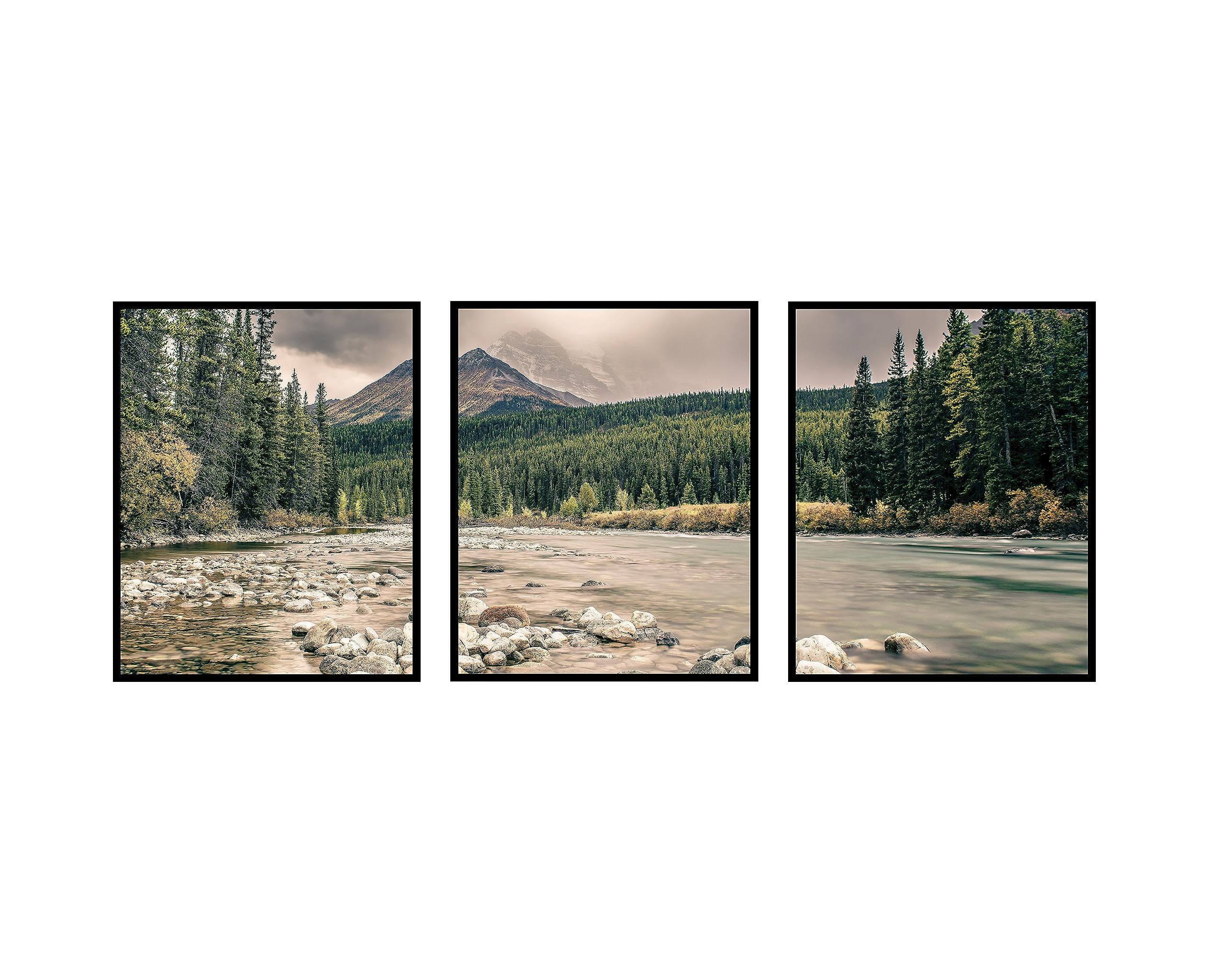 Poster Master 3-Piece Photograph Poster - Modern Print - Landscape ...