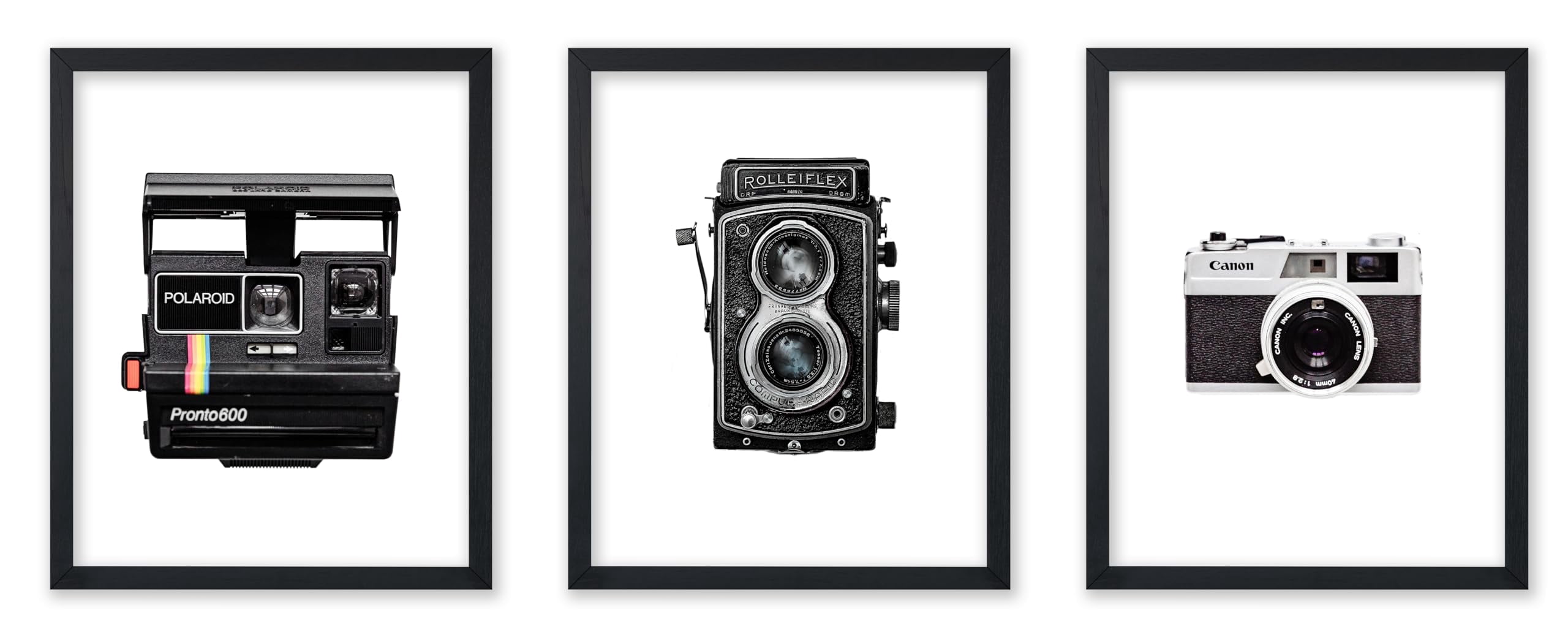 Poster Master 3-Piece Photograph Poster - Vintage Minimalist Print ...