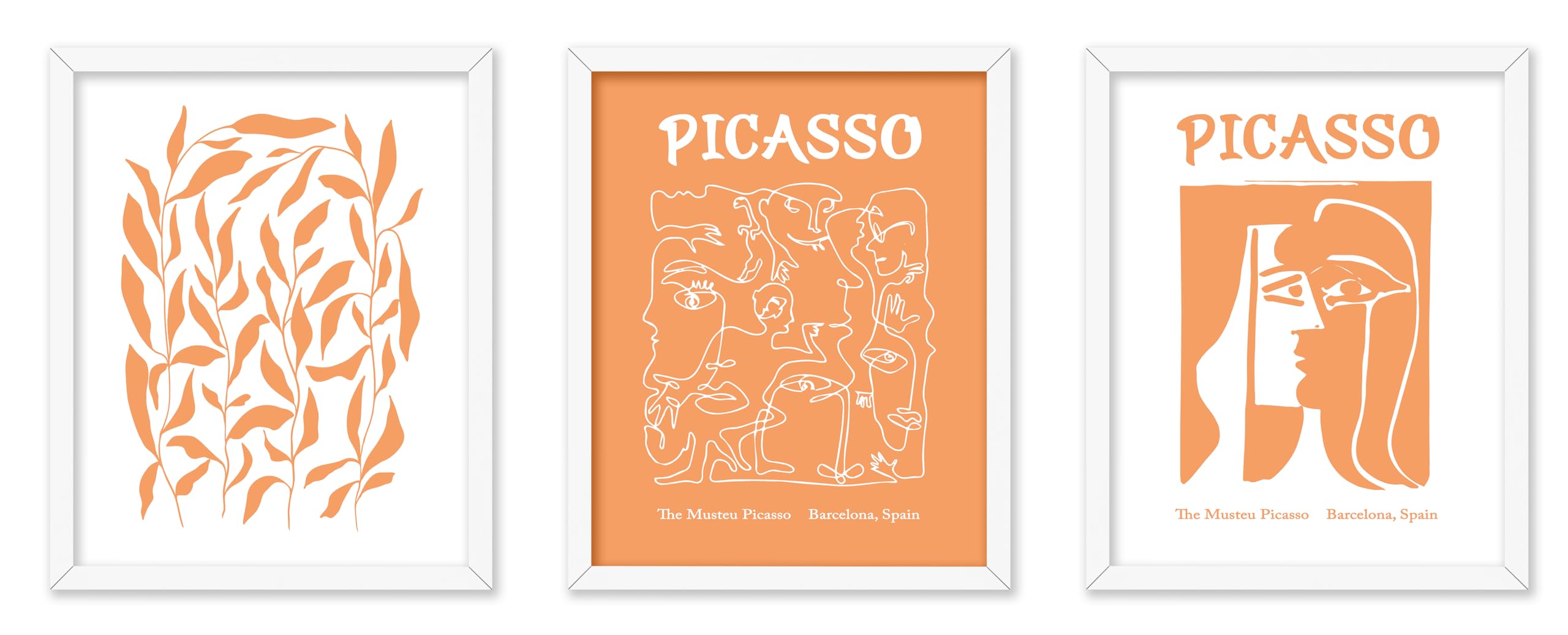 Poster Master 3-Piece Vintage Picasso Poster - Minimalist Print ...