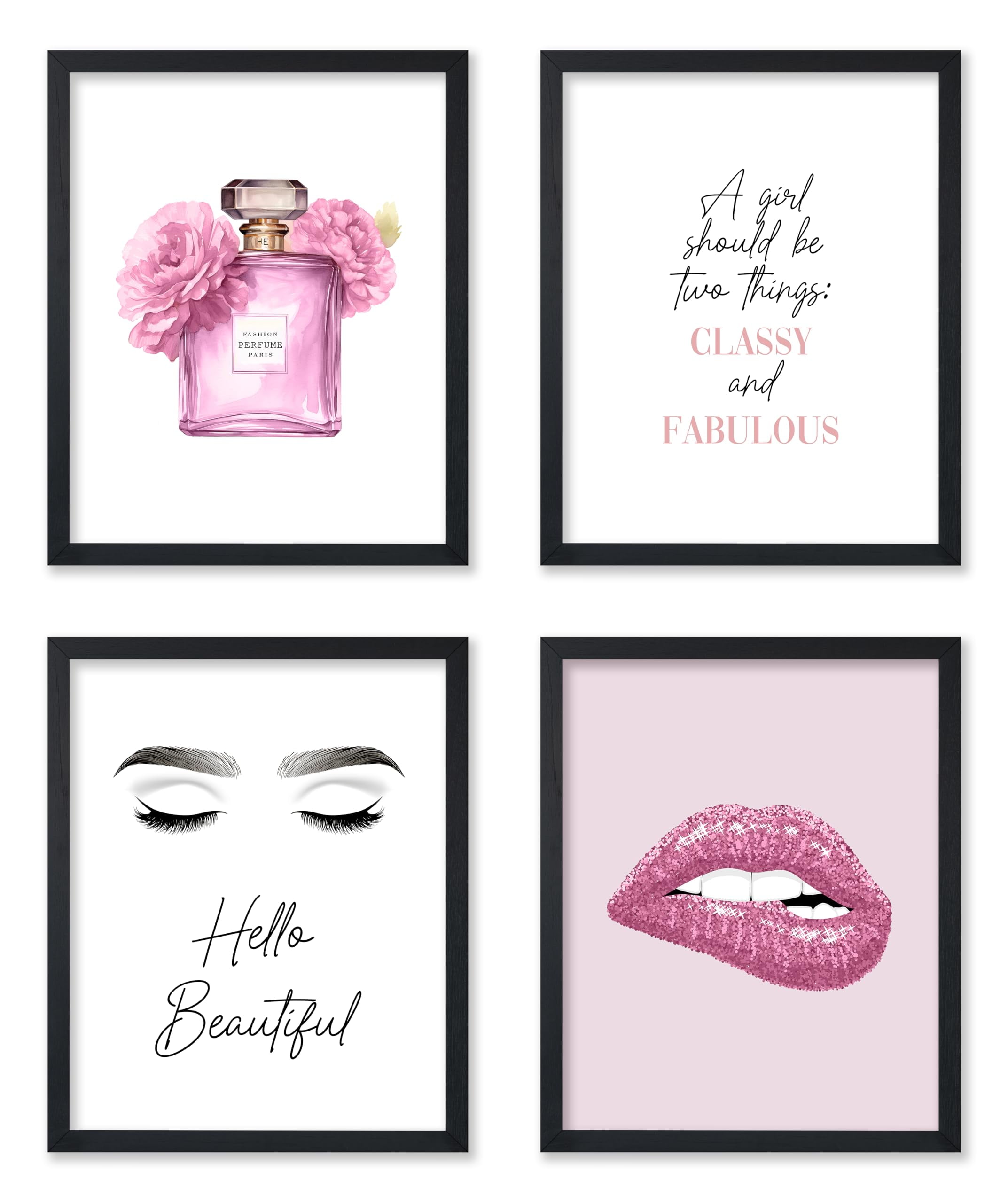 Poster Master 4-Piece Fashion Poster - Classy and Fabulous Print ...
