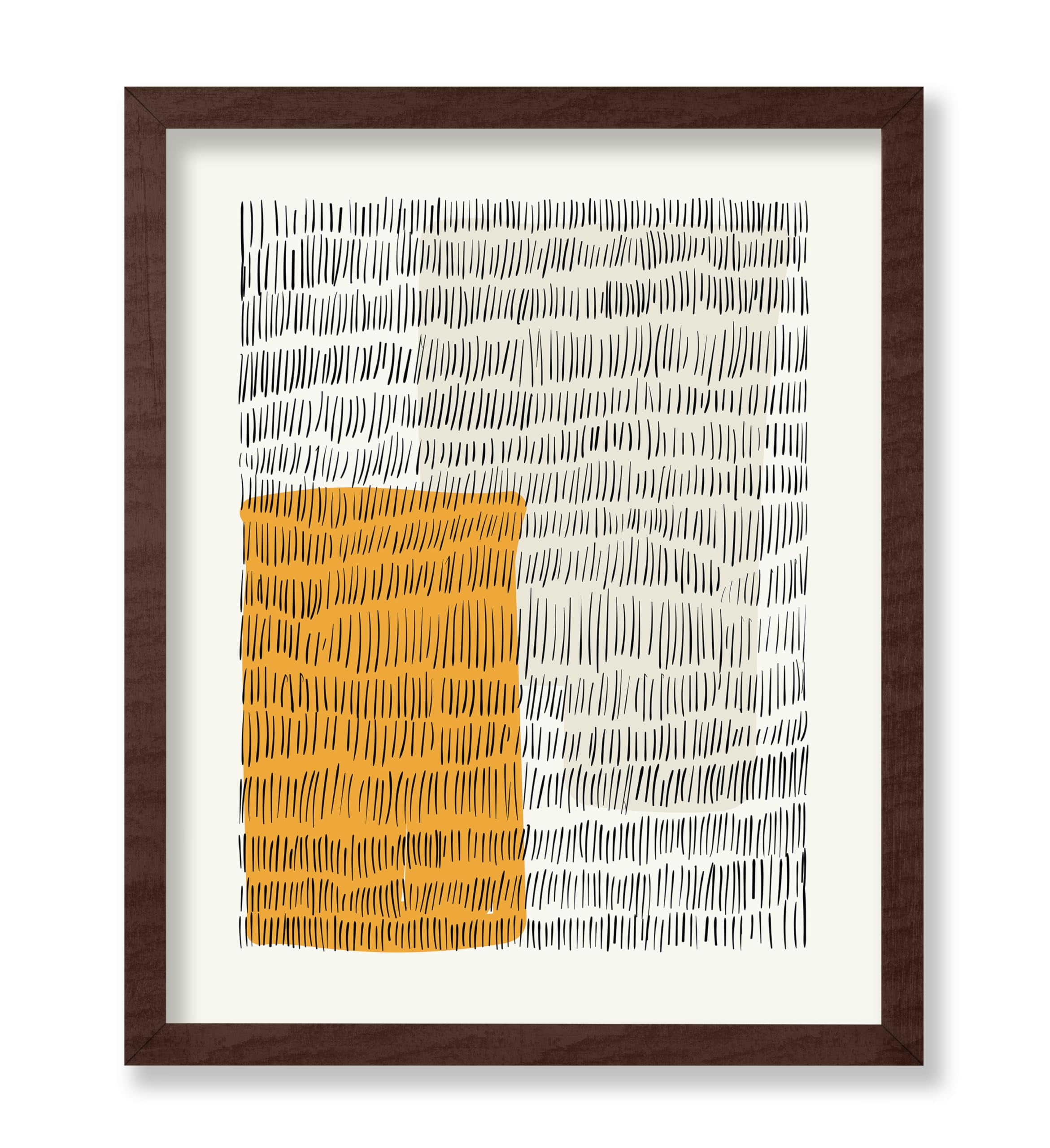 Poster Master Abstract Poster - Retro Line Drawing Print - Trendy Art ...