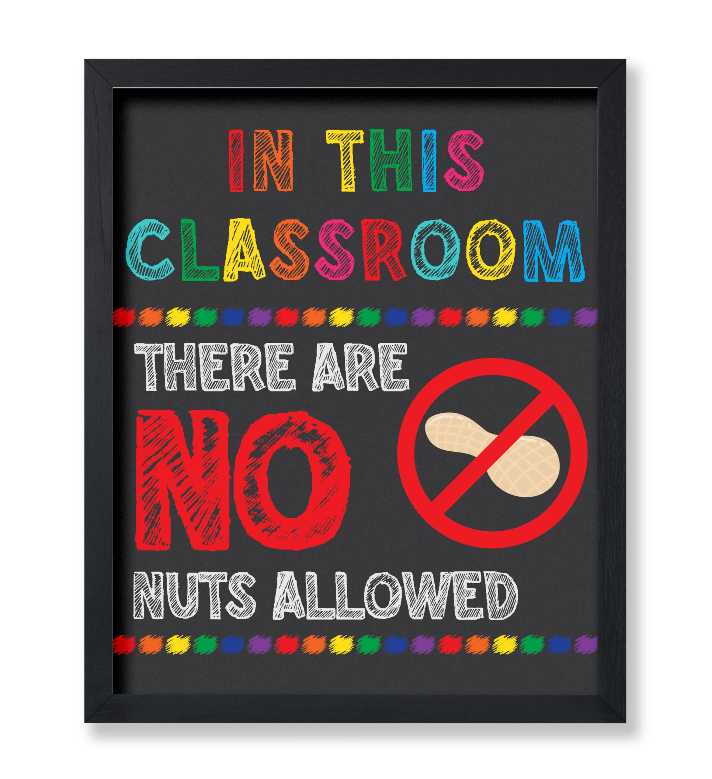Poster Master There Are No Nuts Allowed Poster - Food Allergy Awareness ...