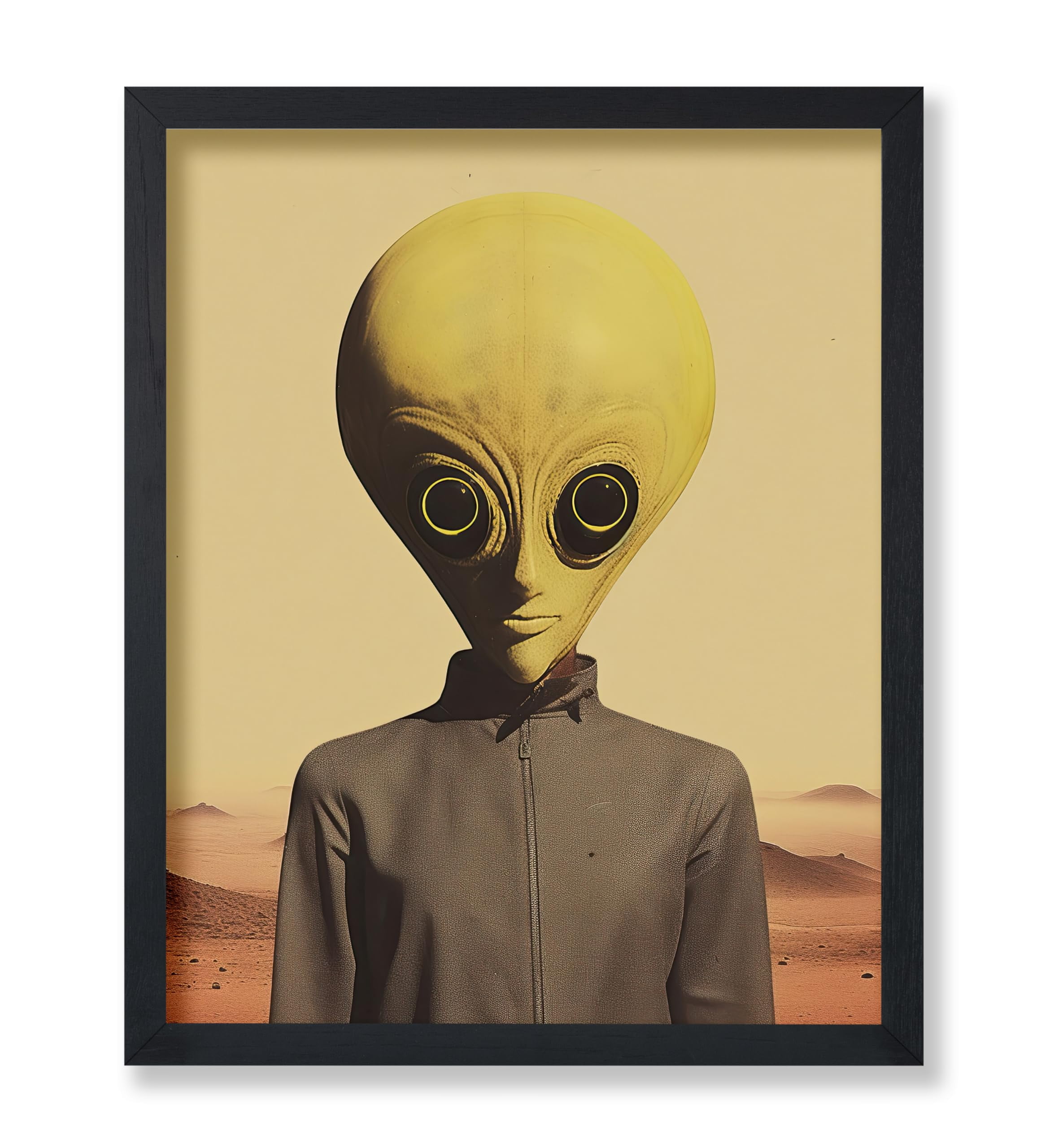 Poster Master Alien Poster - Extraterrestrial Print - Surreal Art ...