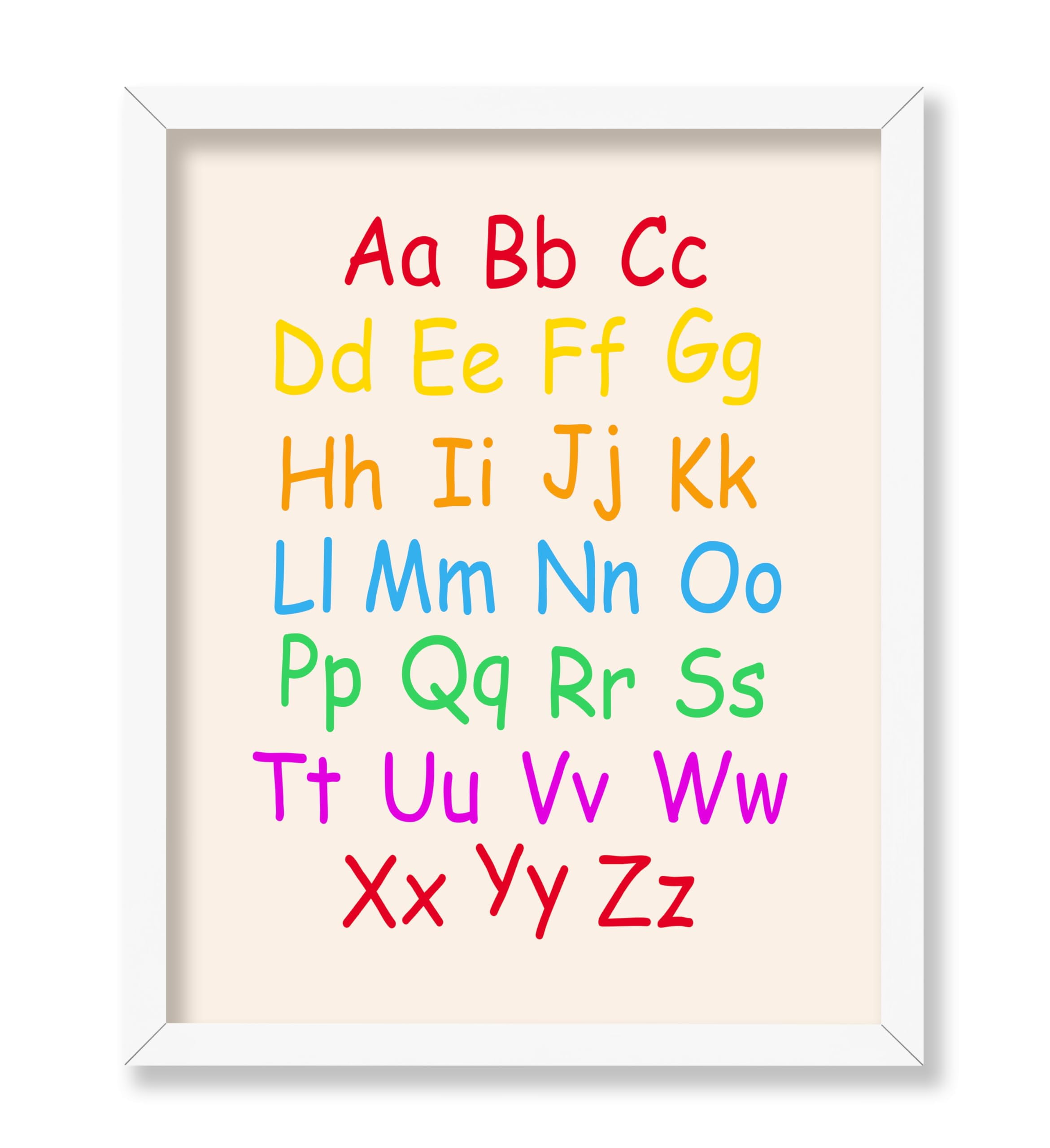 Poster Master Alphabet Poster - Educational Print - Learning Materials ...