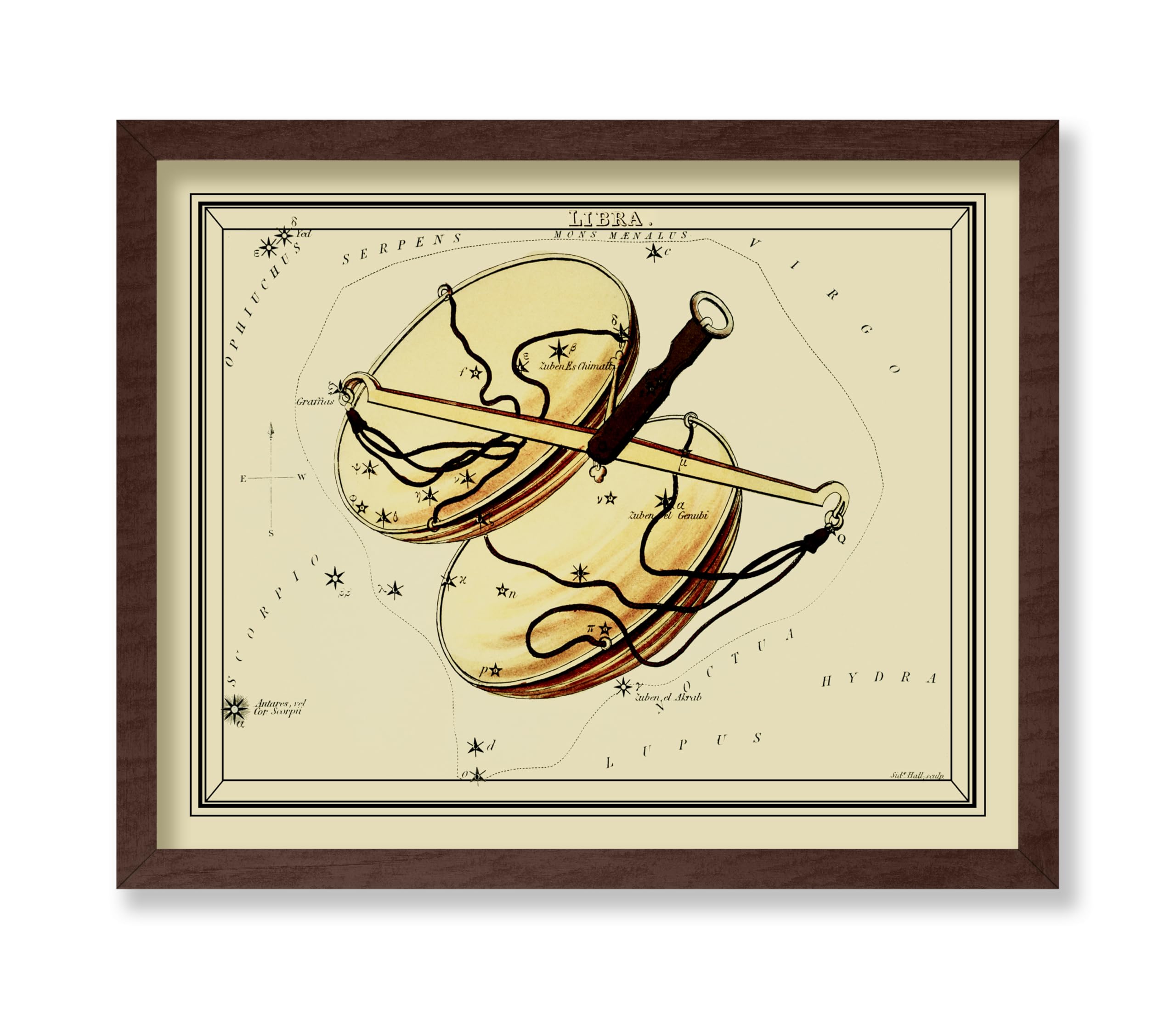 Poster Master Astrology Posters, Libra Zodiac Constellation Poster ...