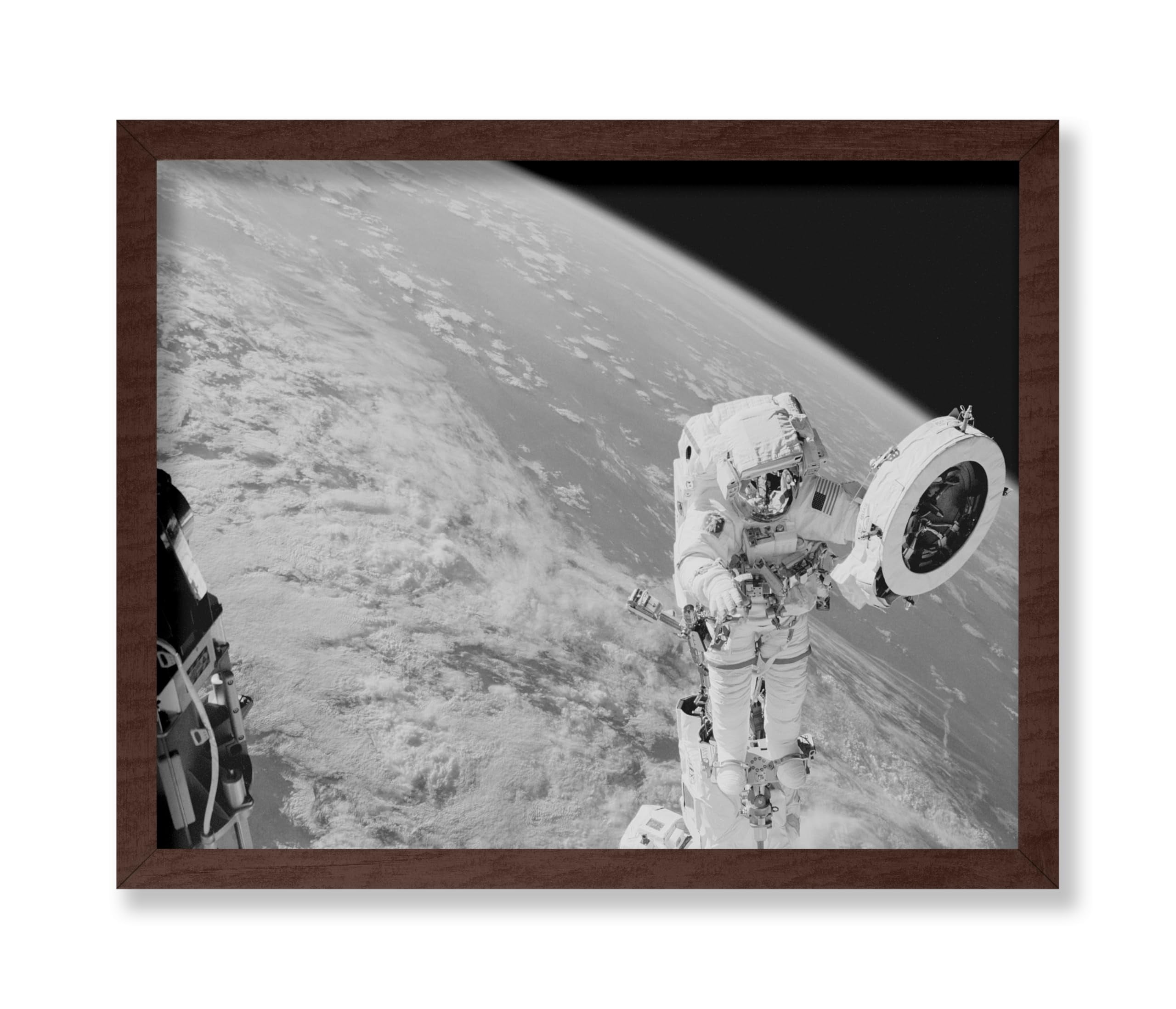 Poster Master Astronaut Poster - Astronaut in Space Print - Space Exploration Art - Earth Art ...