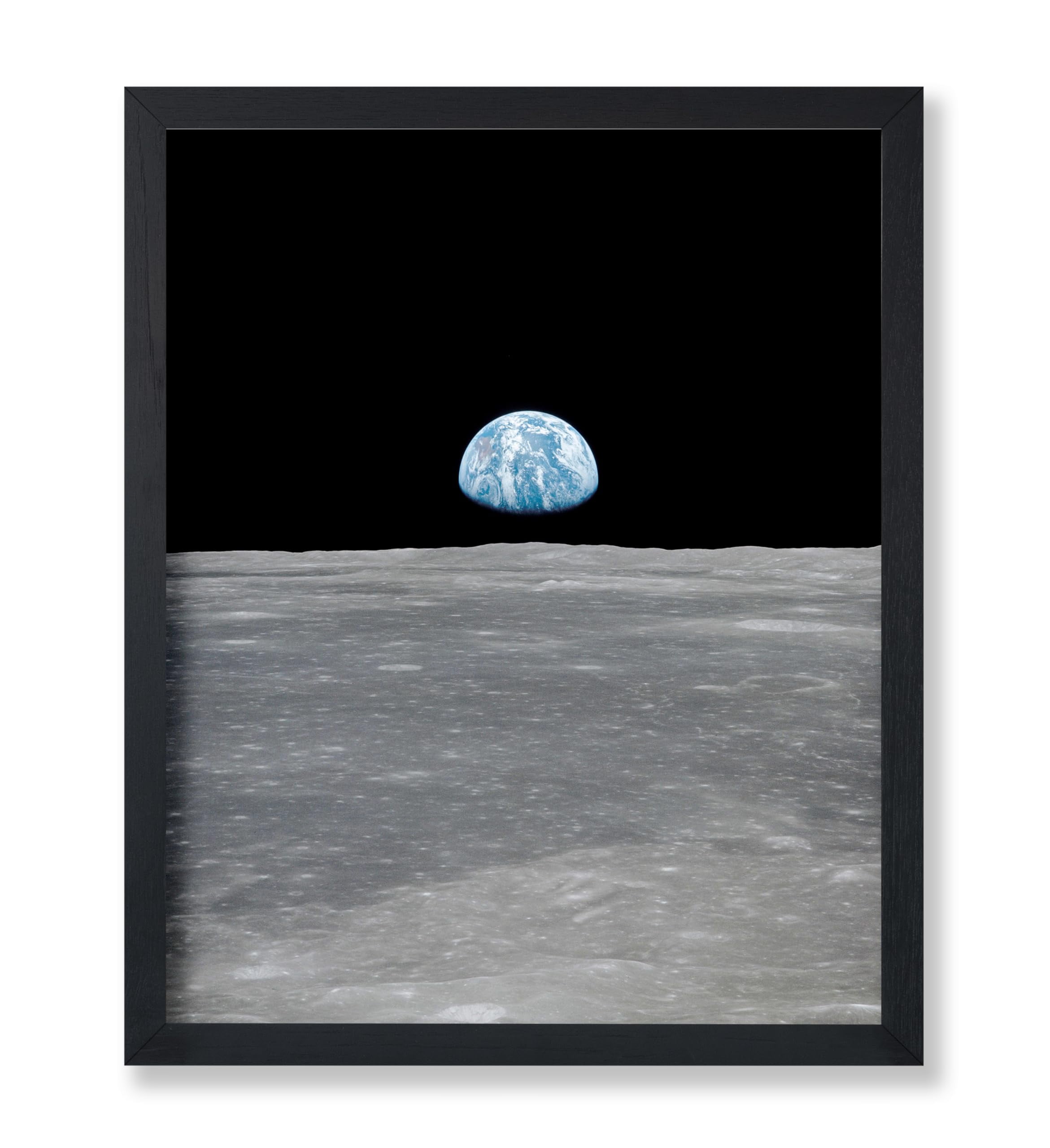 Poster Master Astronomy Print - Earth From Moon - Wall Decor for Home ...