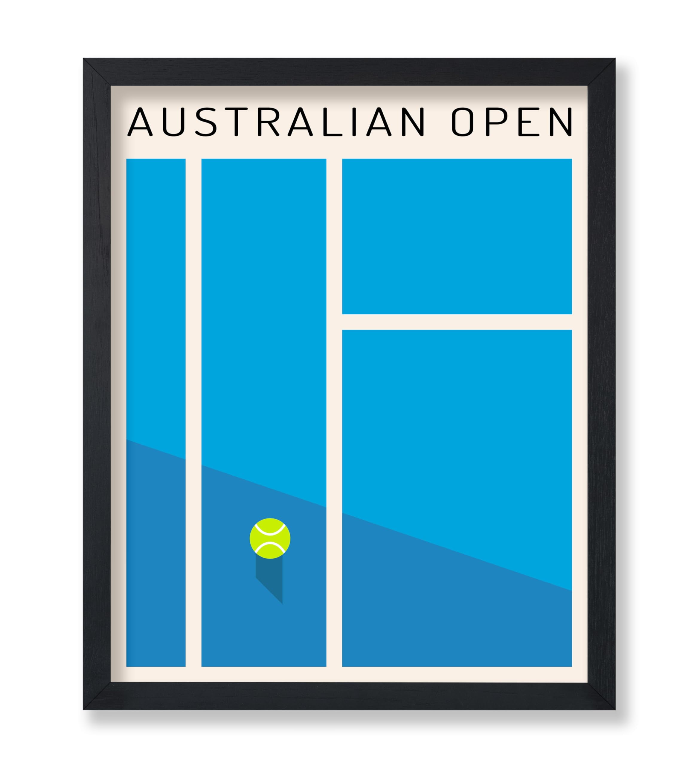 Poster Master Australian Open Poster - Tennis Print - Sports Art ...