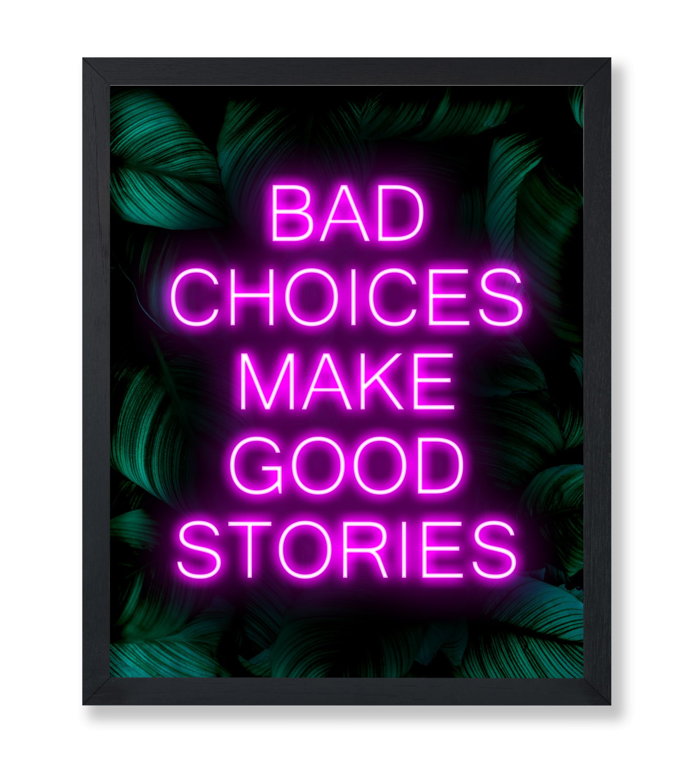 Poster Master Bad Choices Make Good Stories Poster - Motivational Print ...