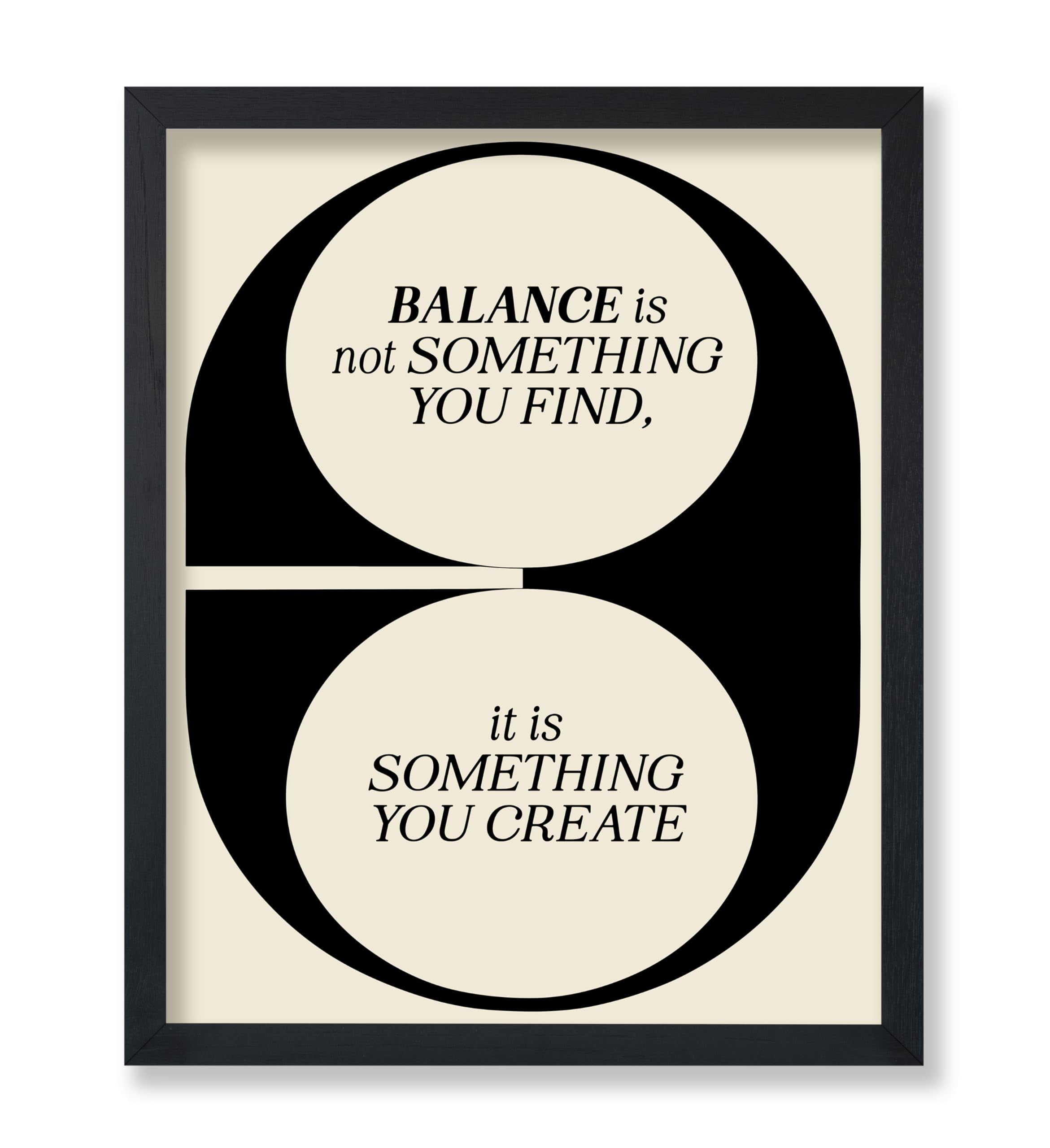 Poster Master Balance Poster - Retro Self Care Print - Modern Art ...