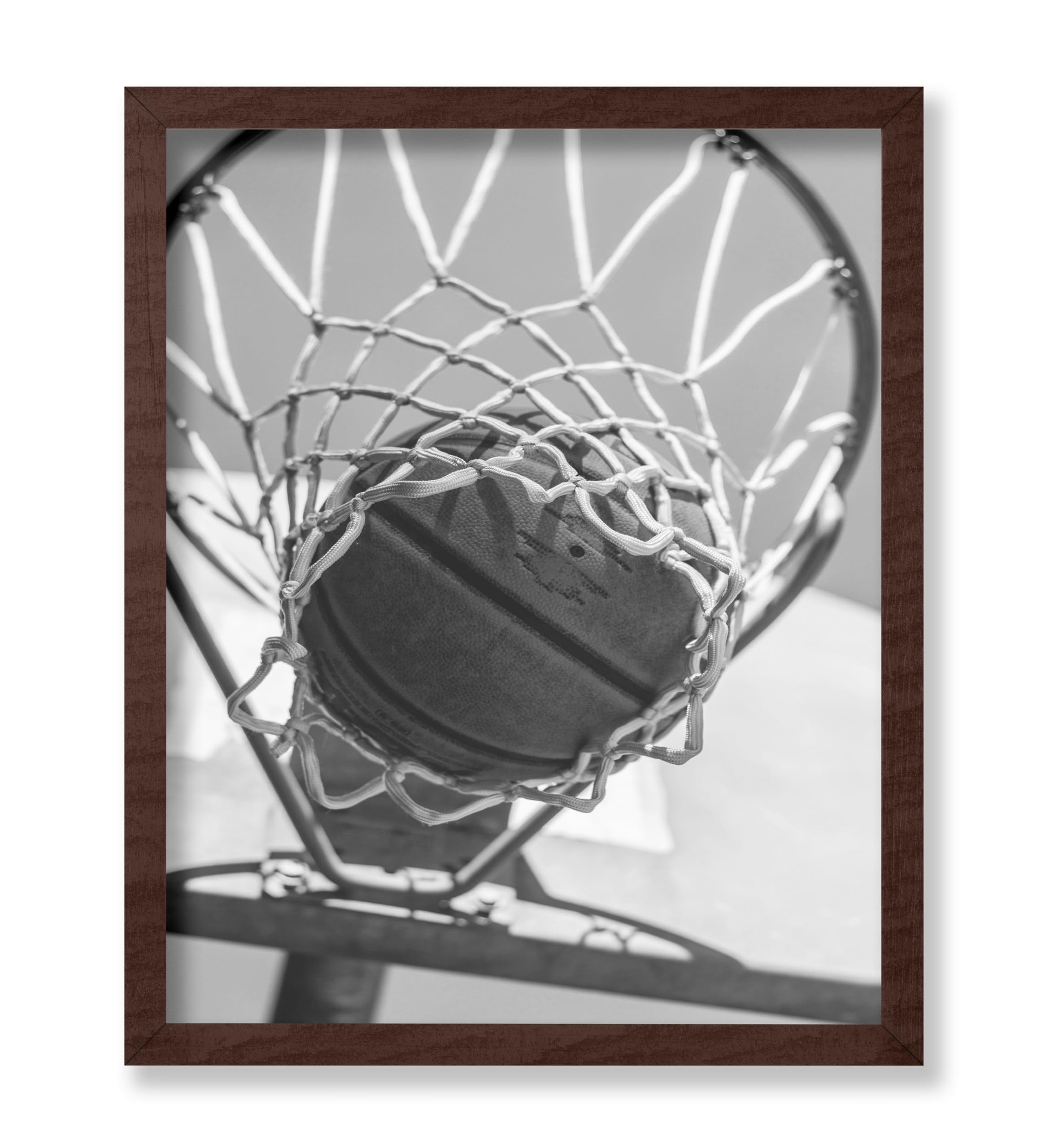 Poster Master Basketball Poster - Ball in the Hoop Print - Sports Art ...