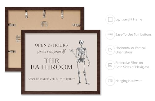 Poster Master The Bathroom Sign Poster - Don't Be Scared Print ...