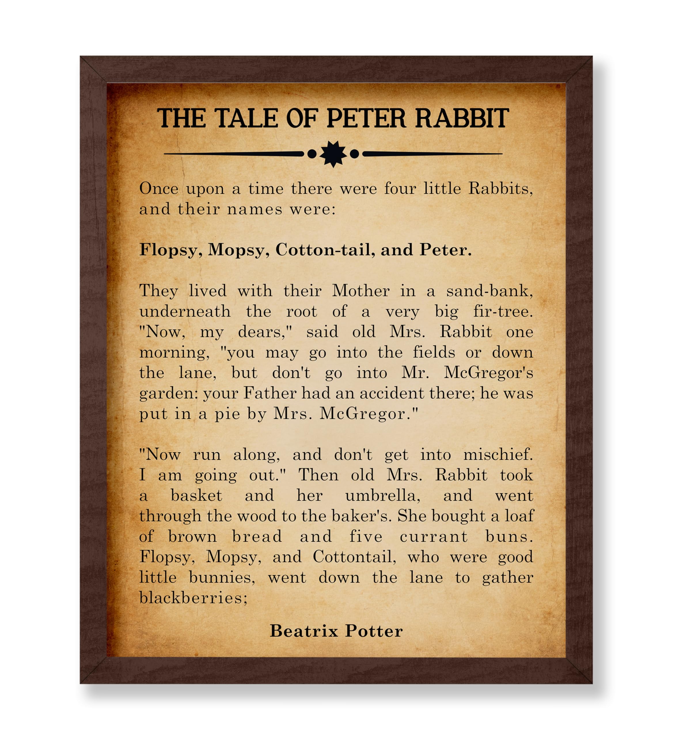 Poster Master Beatrix Potter Poster - The Tale of Peter Rabbit Print ...