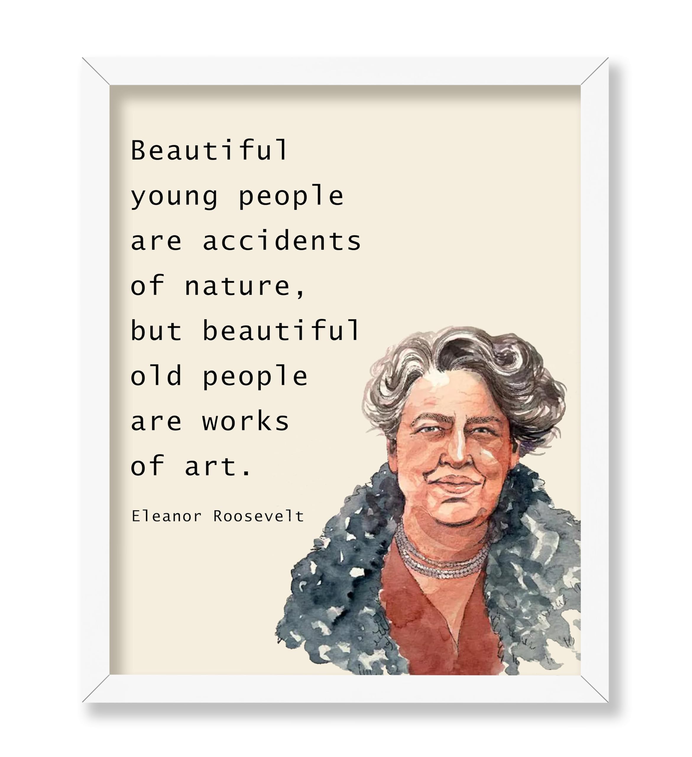 Poster Master Beautiful People Poster - Eleanor Roosevelt Print ...