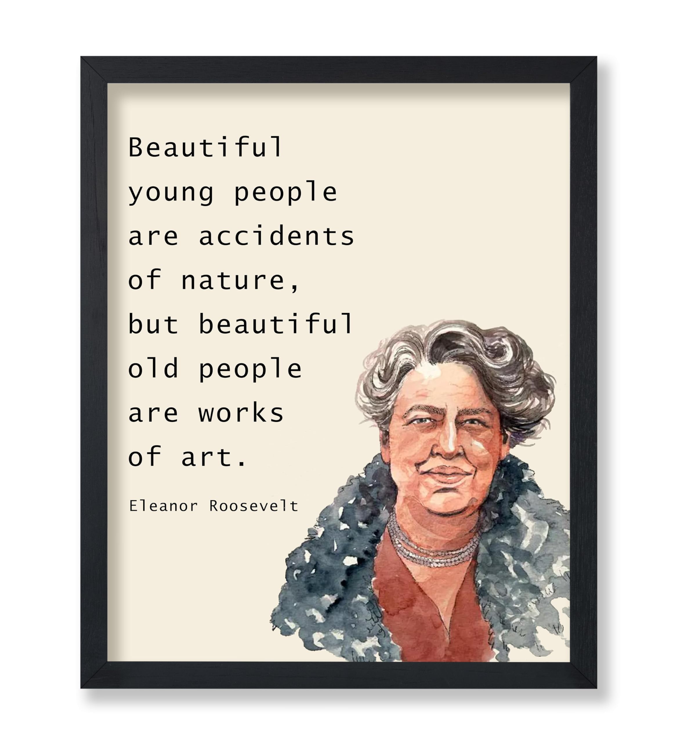 Poster Master Beautiful People Poster - Eleanor Roosevelt Print ...