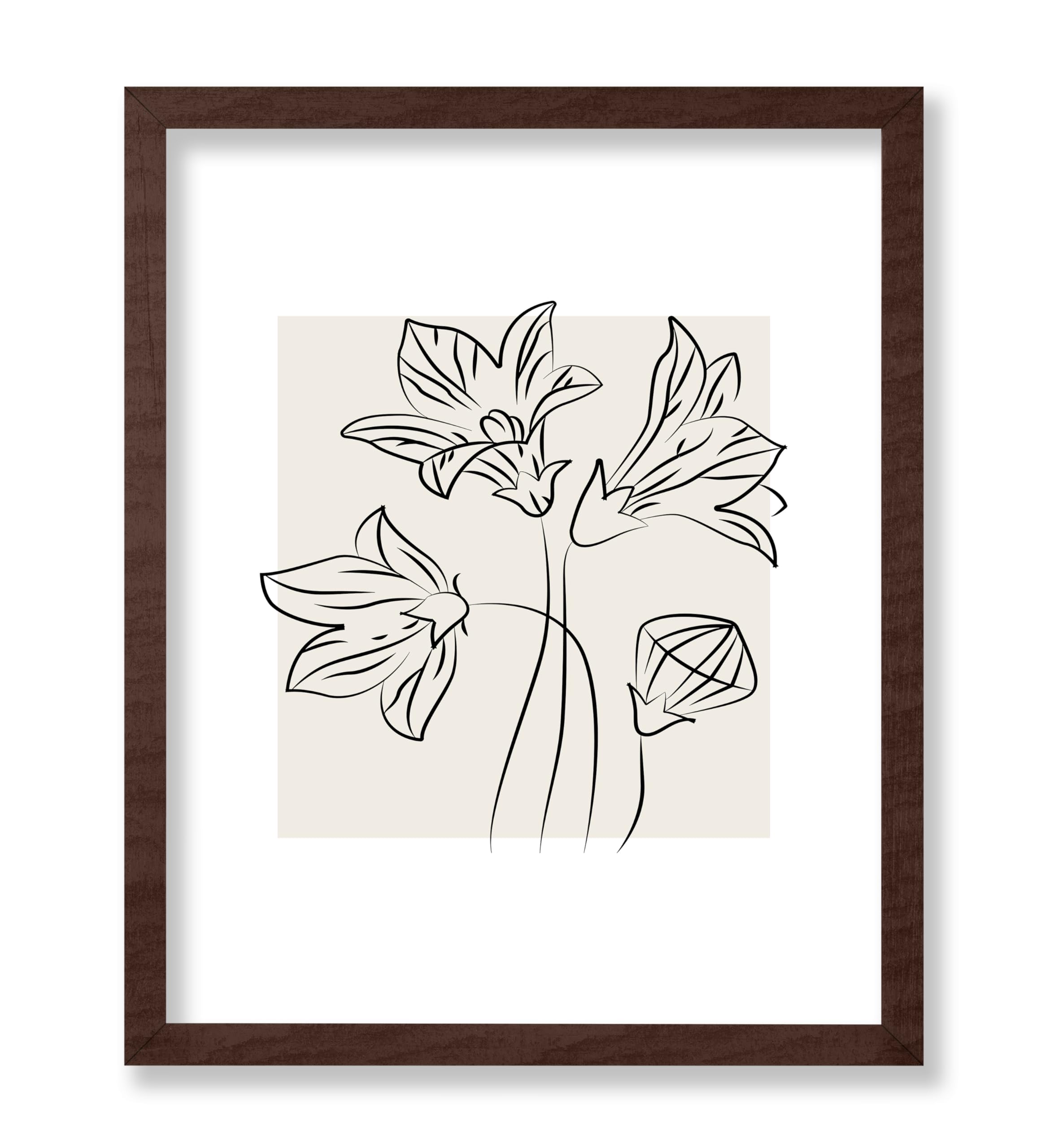 Poster Master Bellflower Poster - Retro Floral Print - Flower Art ...
