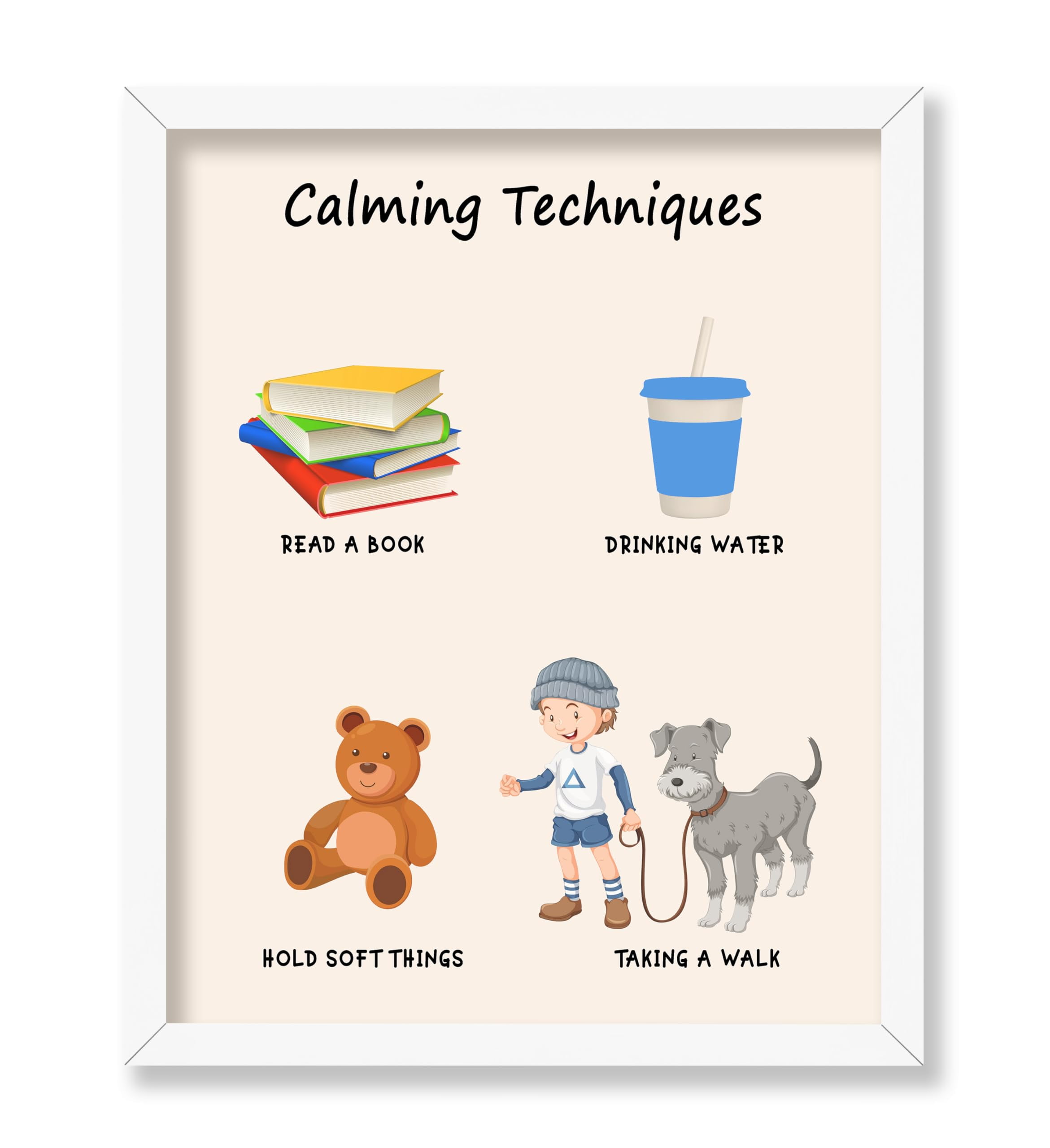 Poster Master Calming Techniques Poster - Calm Strategies Print ...