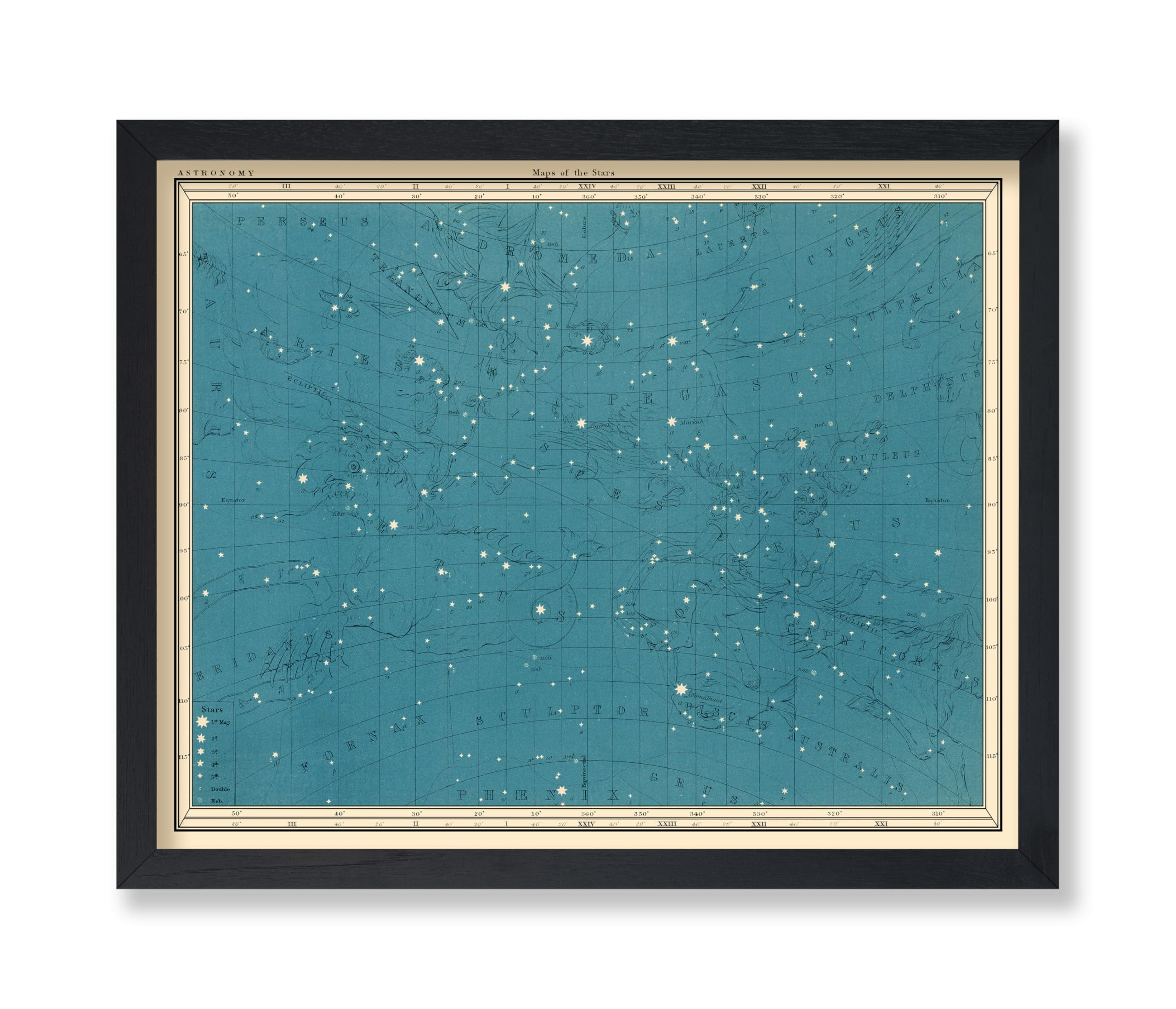 Poster Master Celestial Poster - Map of the Stars Print - Gift for ...