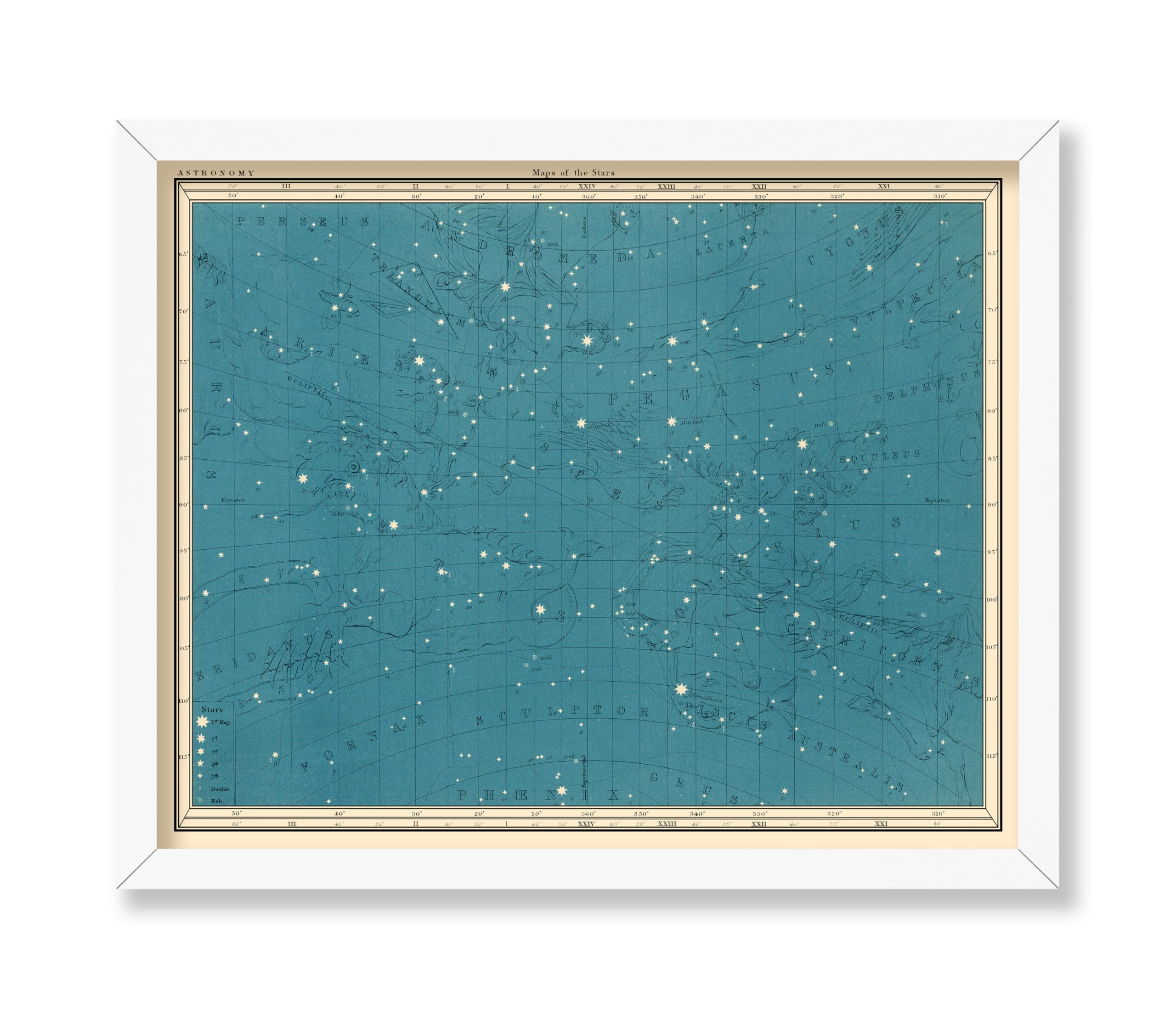 Poster Master Celestial Poster - Map of the Stars Print - Gift for ...