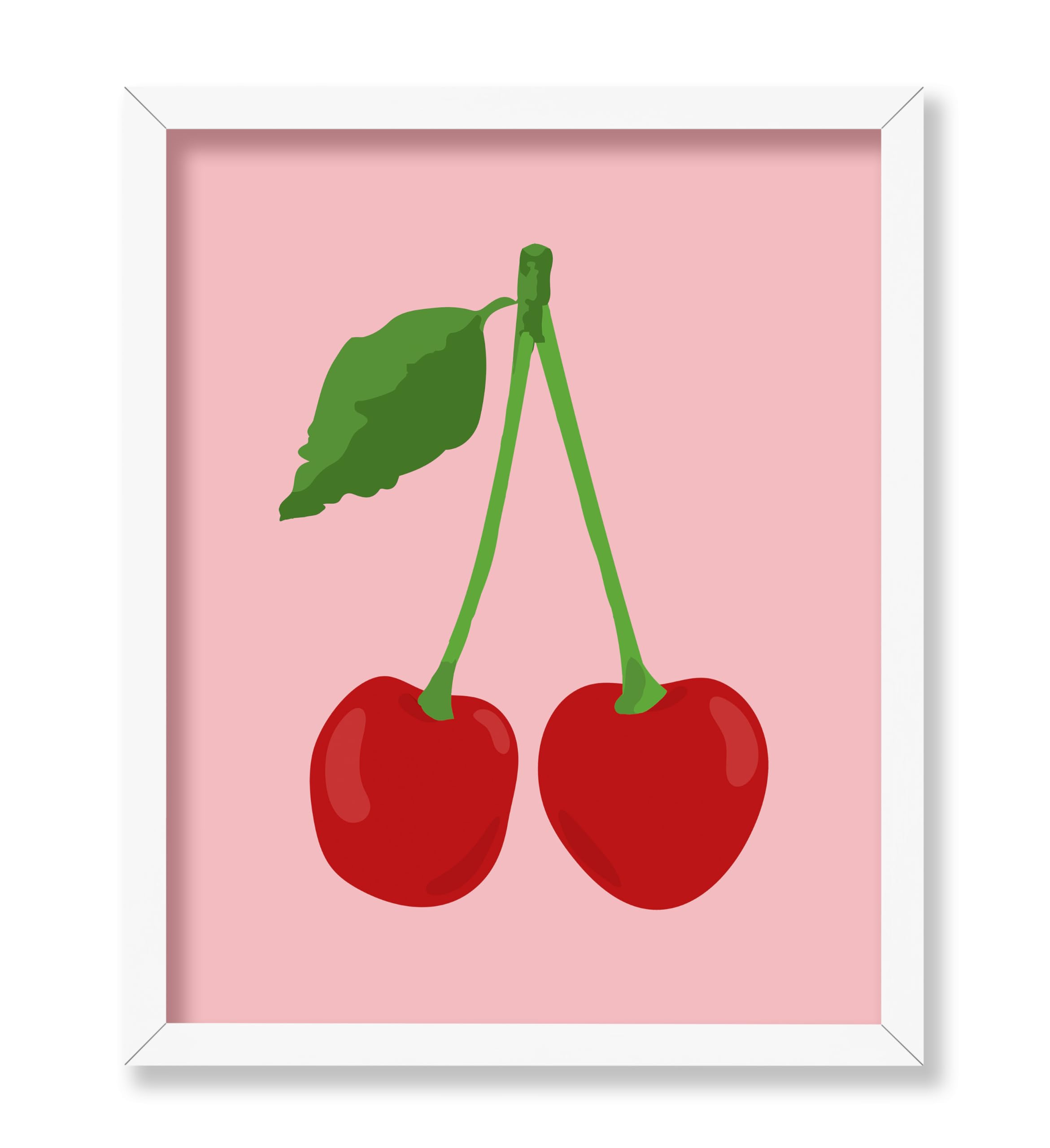 Poster Master Cherries Poster - Retro Cherry Print - Fruit Art - Food ...