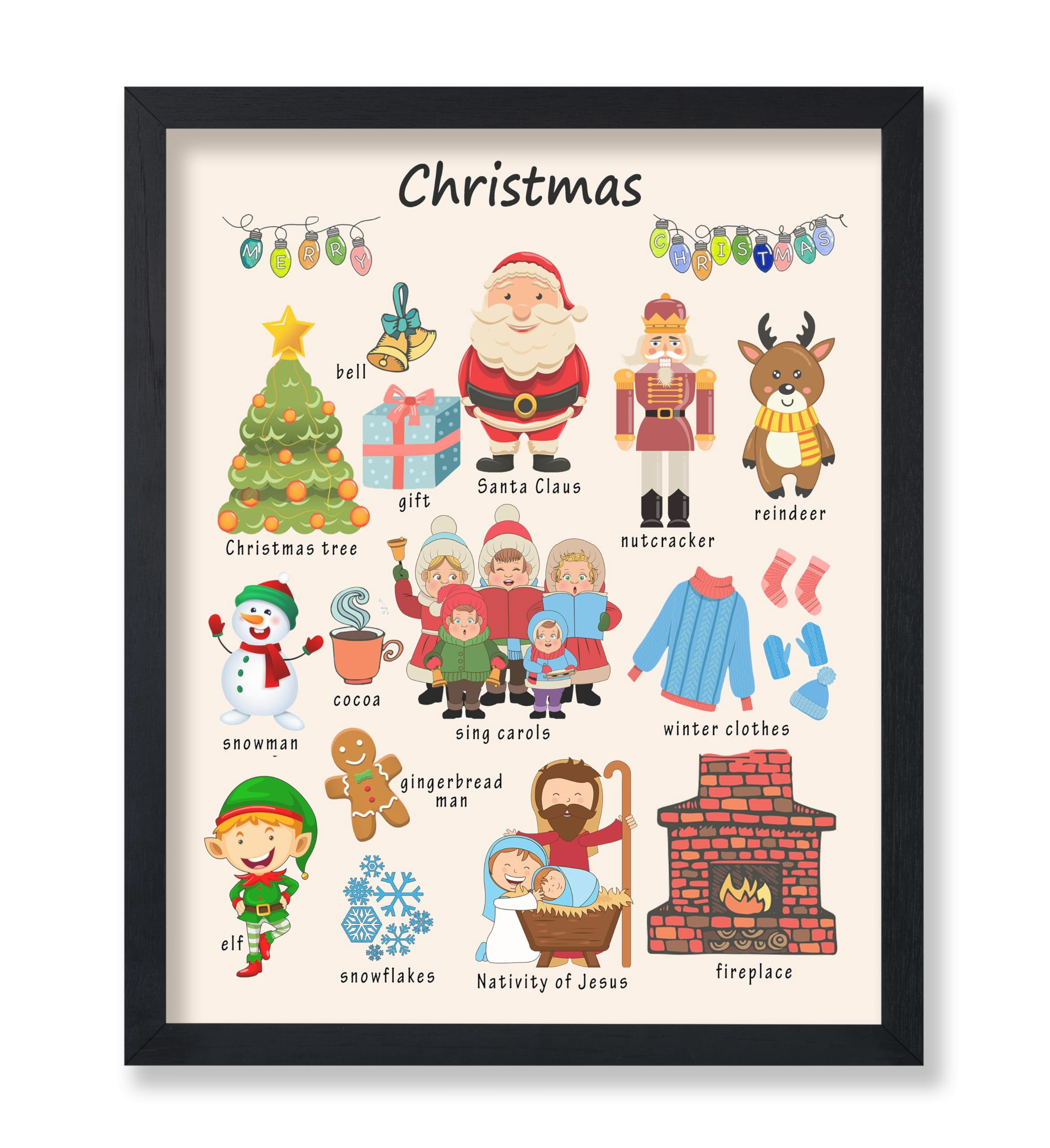 Poster Master Christmas Poster - Educational Print - Learning Materials ...