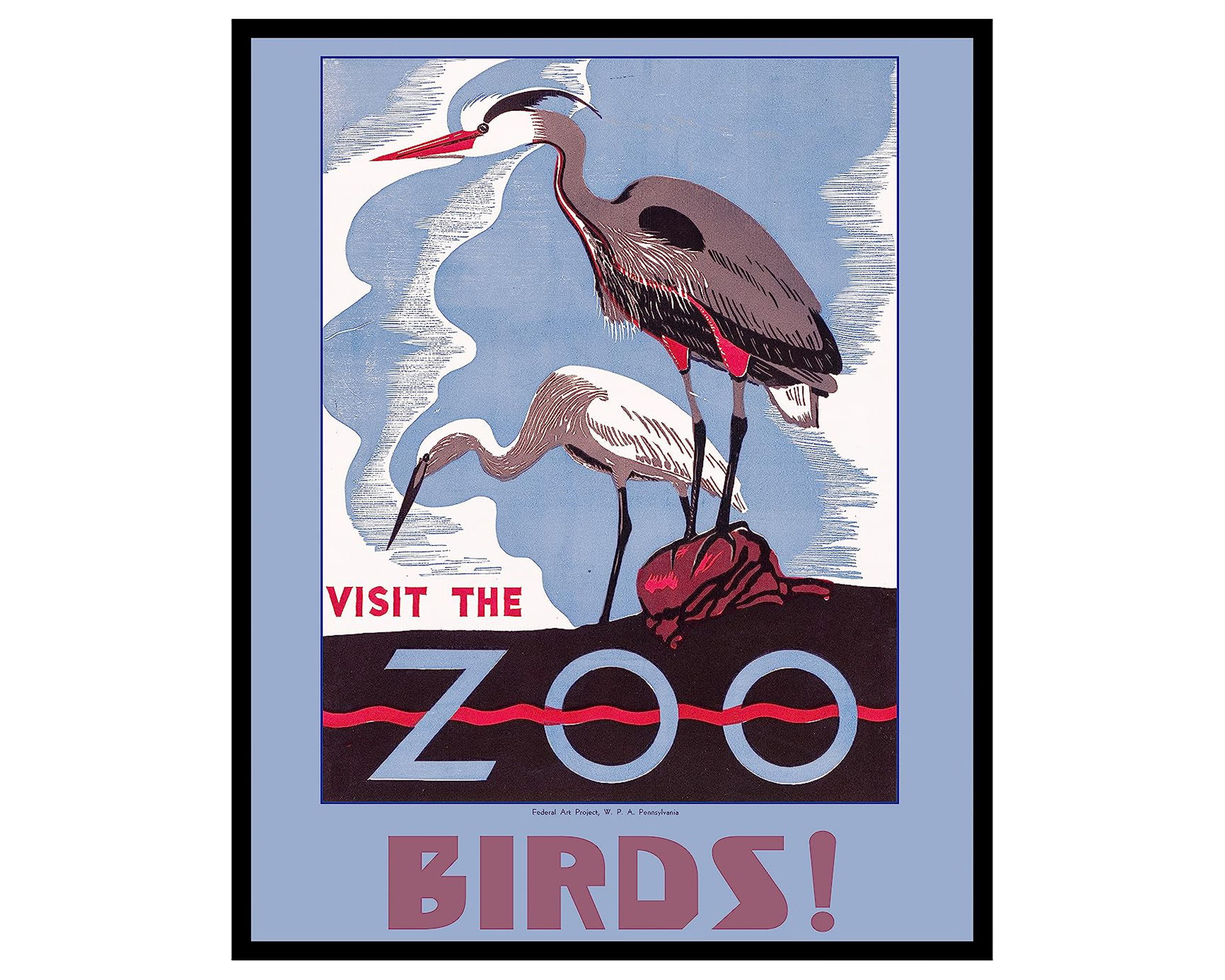 Poster Master Classic Animal Poster - Vintage Advertising Print - 16x20 ...