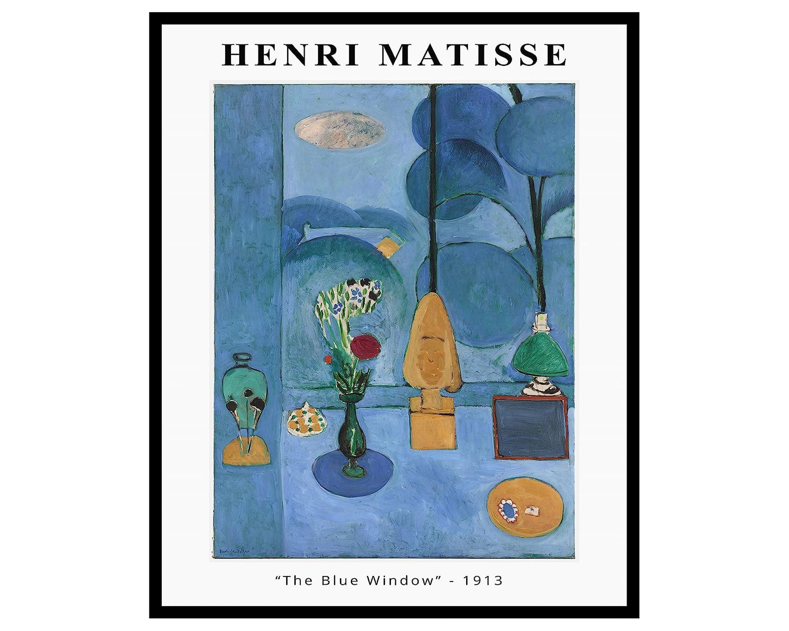 Poster Master Classic Henri Matisse Poster - Vintage Minimalist Print ...