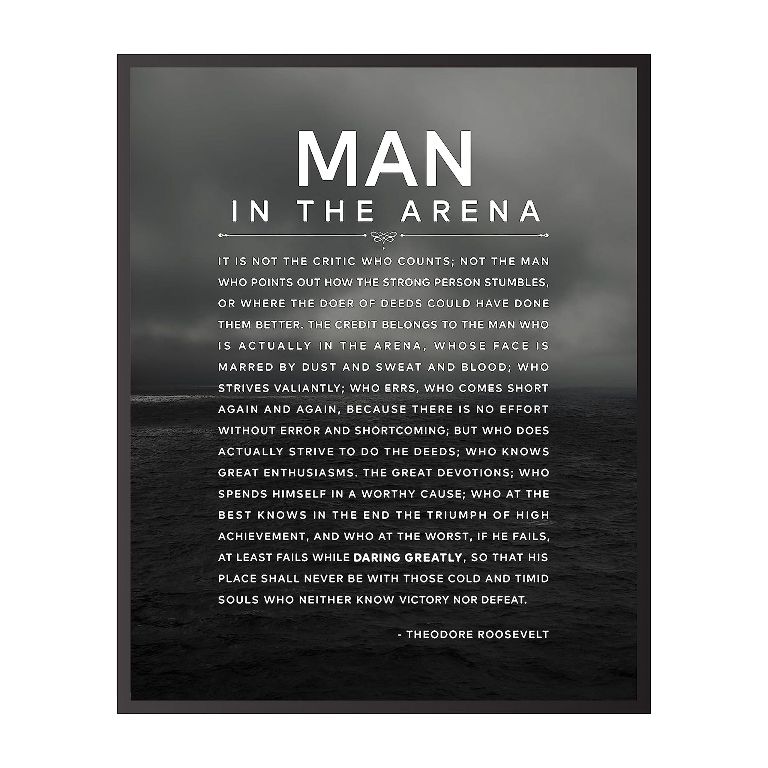 Poster Master Classic Motivational Poster - Vintage Inspirational Print ...
