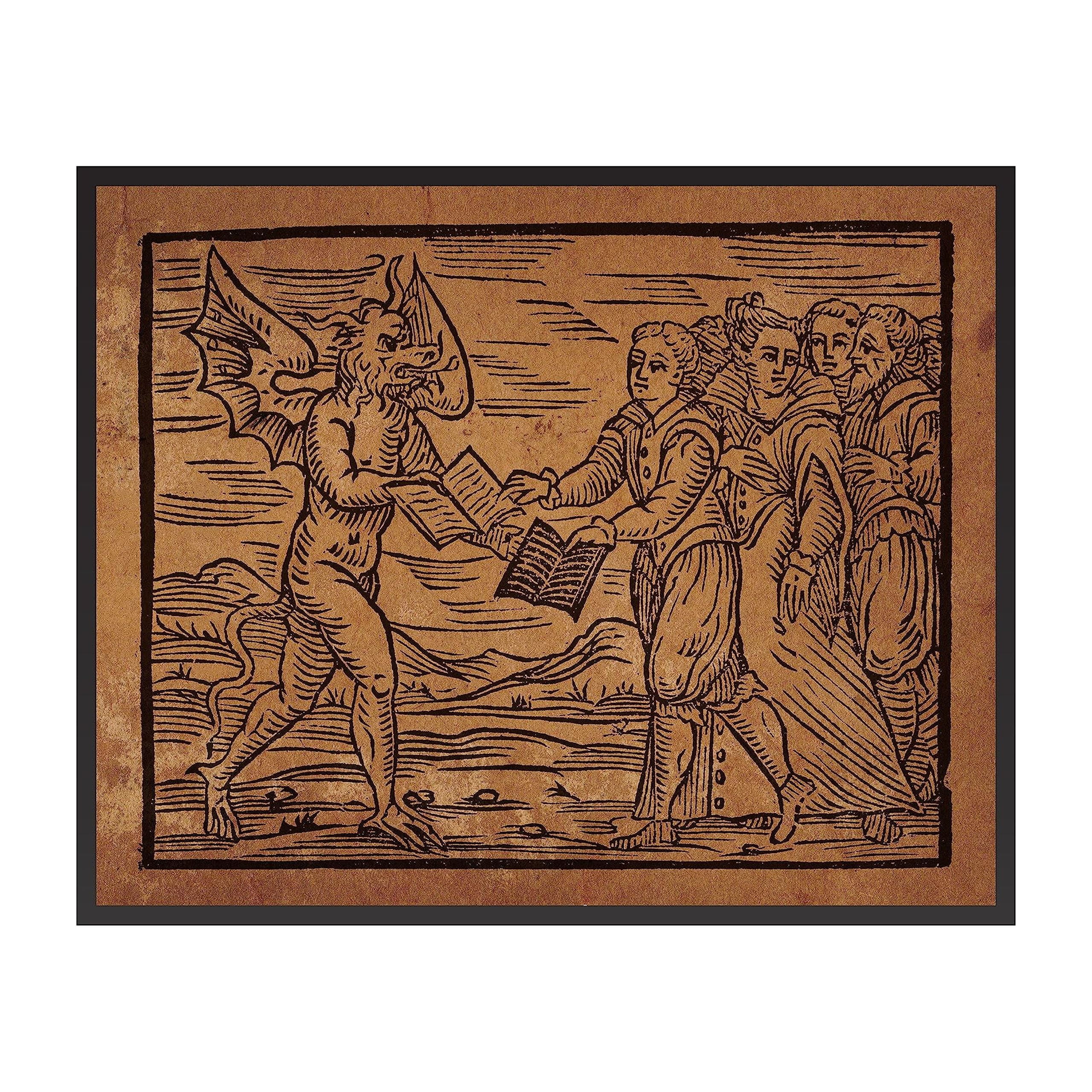 Poster Master Classic Occult Poster - Vintage Halloween Print - 8x10 ...