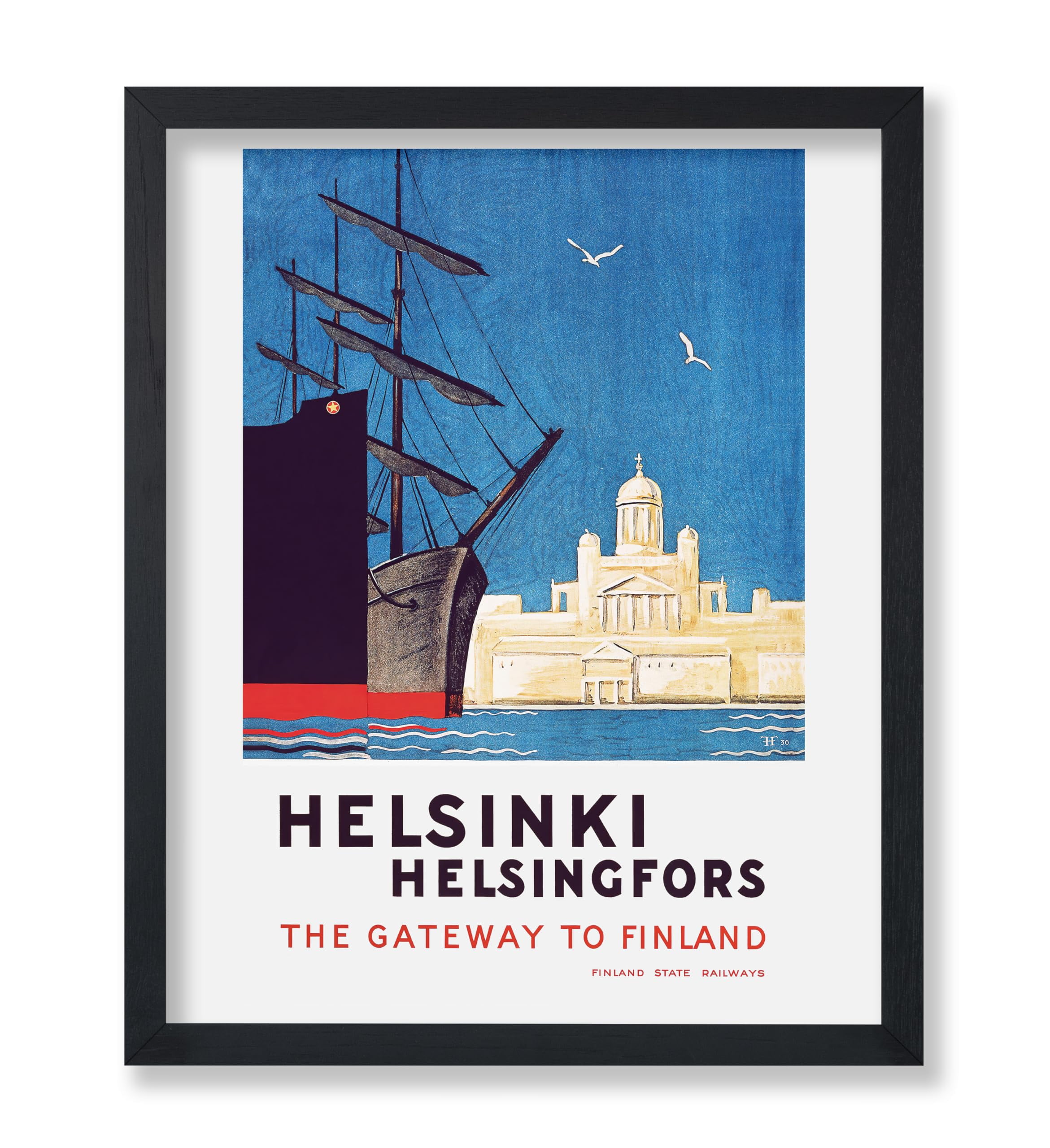 Poster Master Classic Travel Poster - Vintage Tourism Print - 16x20 ...