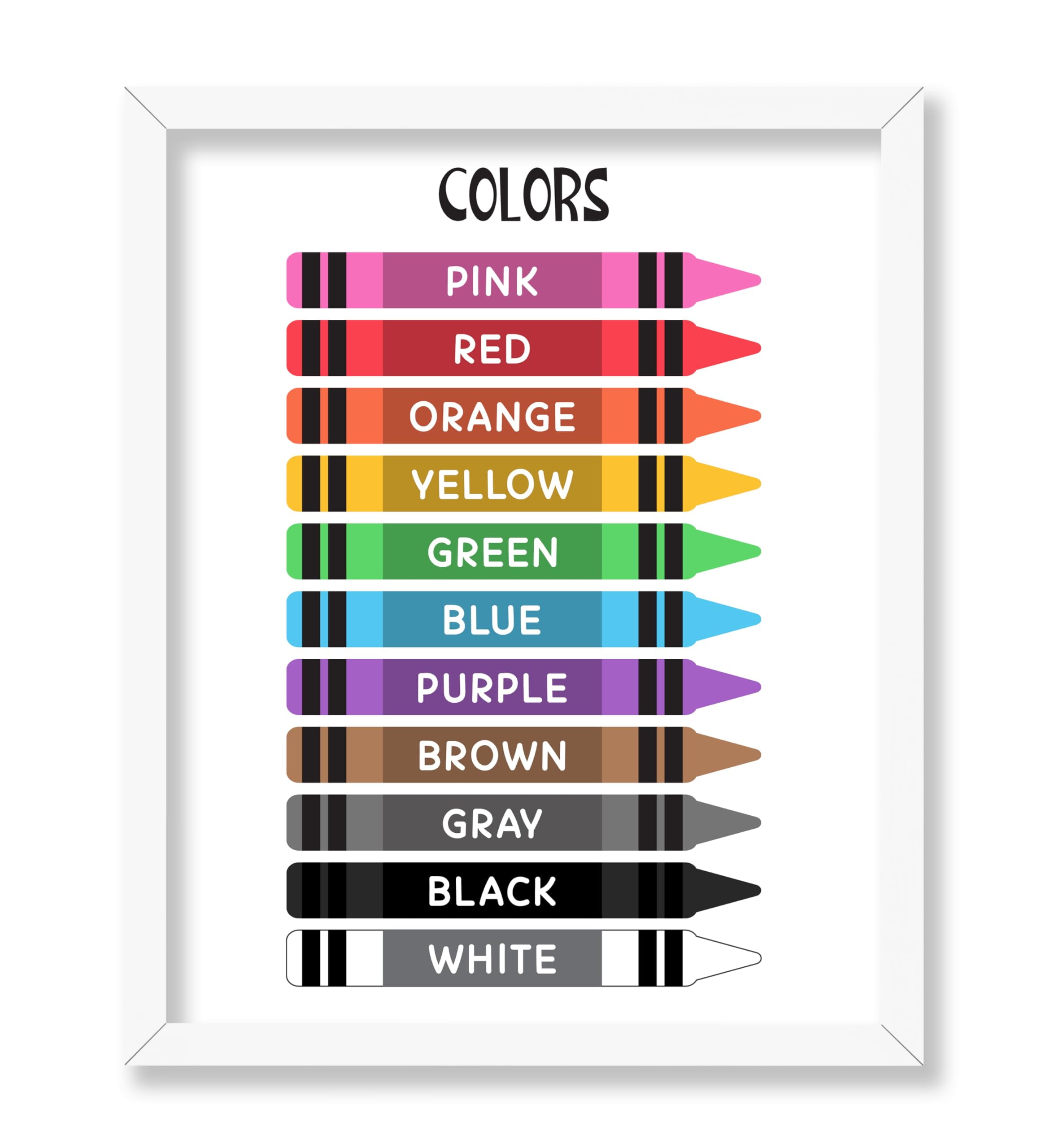 Poster Master Colors Poster - Educational Print - Learning Materials ...