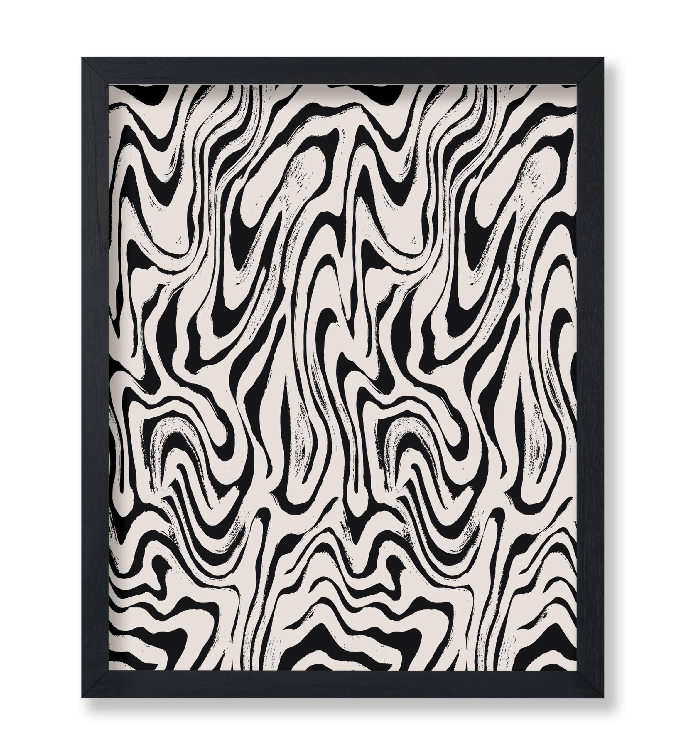 Poster Master Continuous Line Poster - Doodle Print - Abstract Art ...