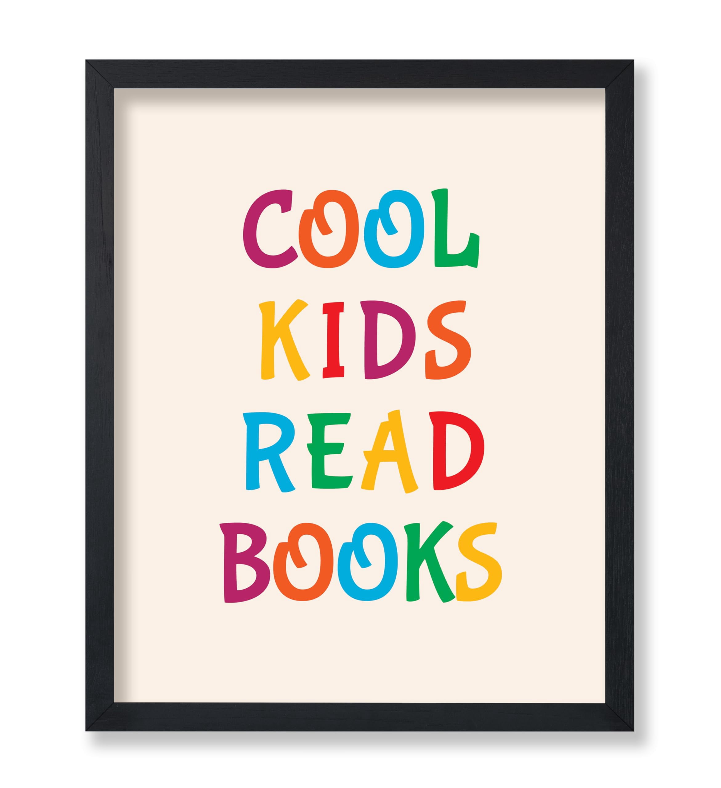 Poster Master Cool Kids Read Books Poster - Motivational Print ...