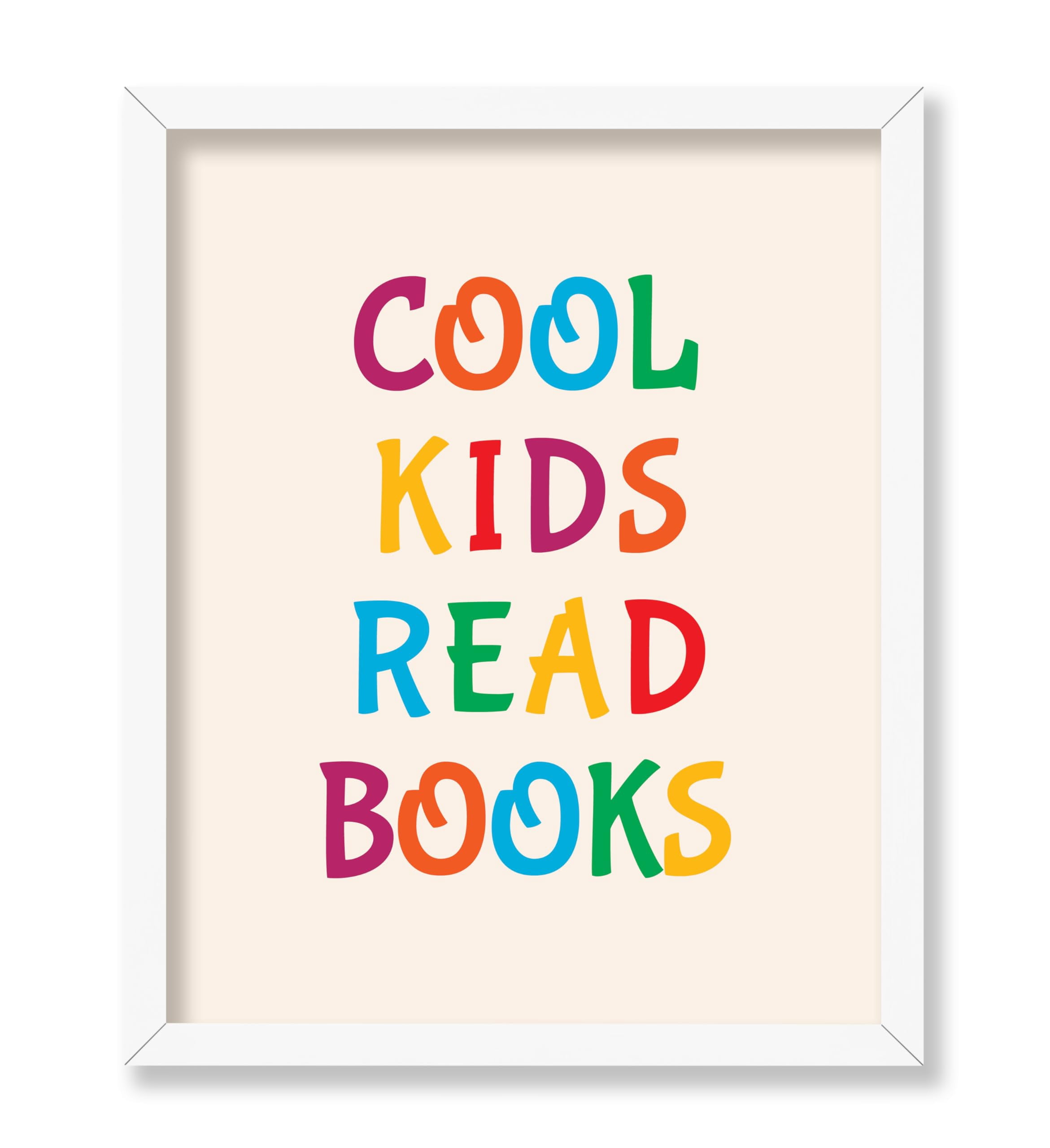 Poster Master Cool Kids Read Books Poster - Motivational Print ...