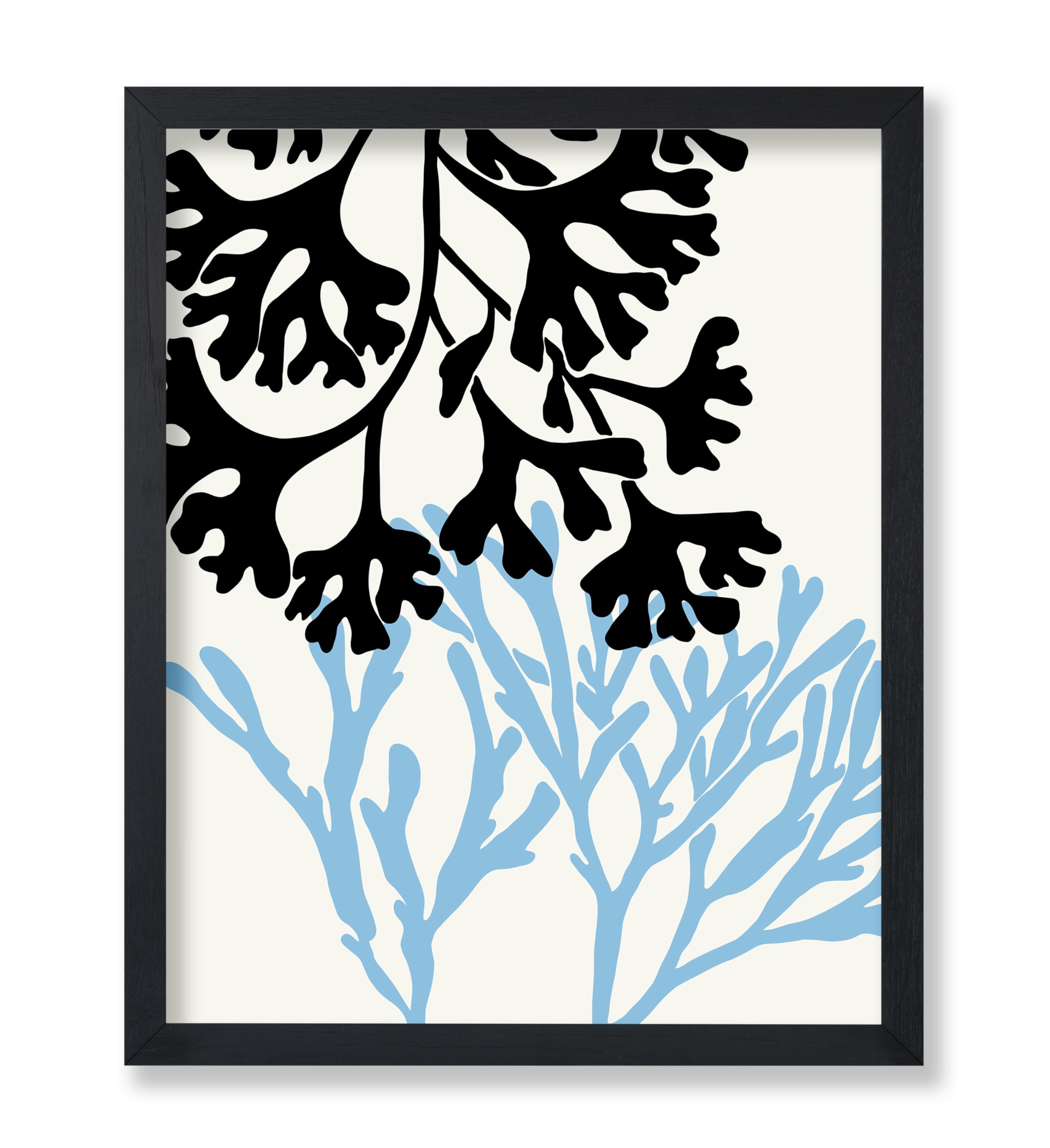 Poster Master Corals Poster - Retro Aquatic Print - Marine Life Art ...