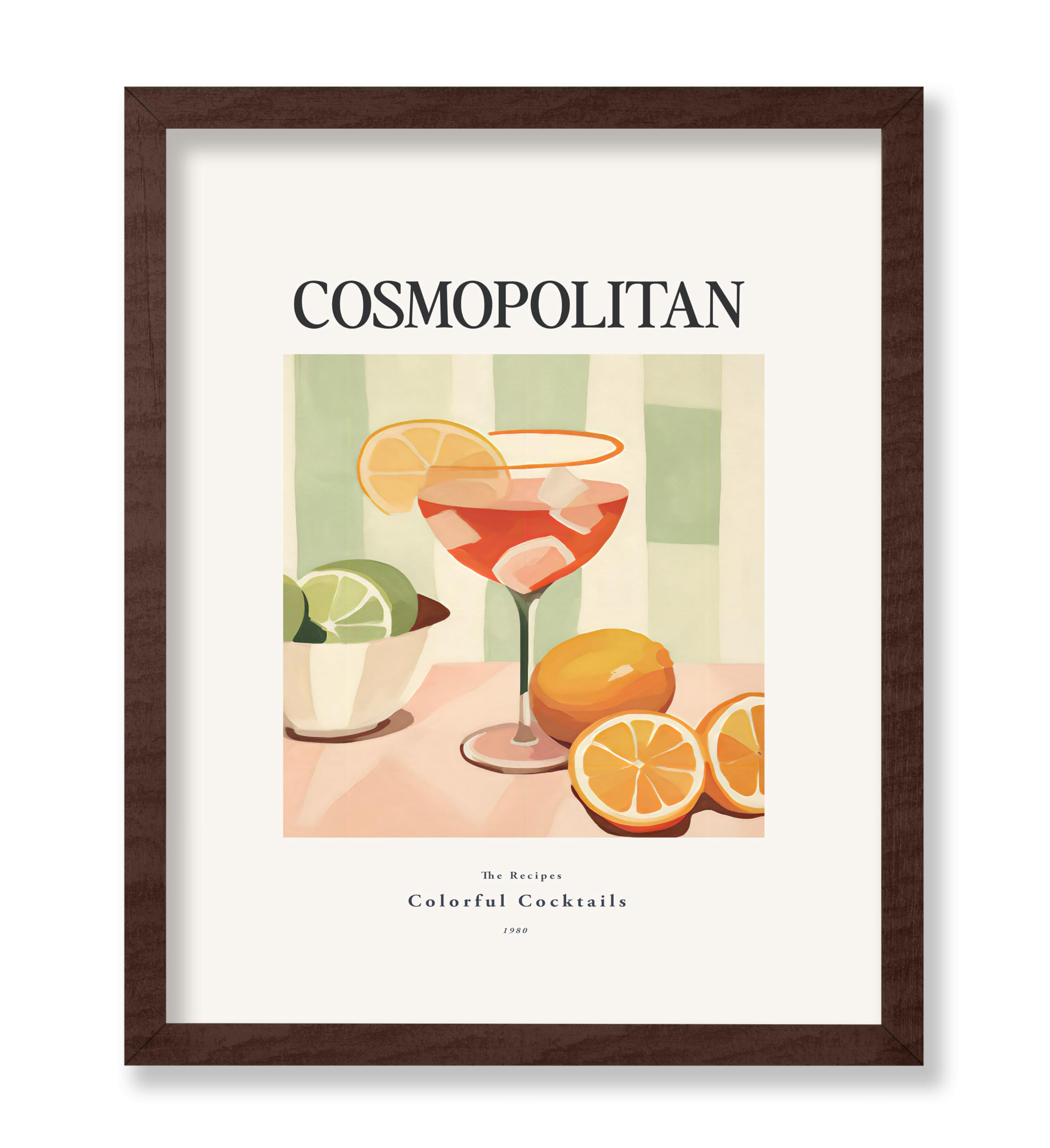 Poster Master Cosmopolitan Poster - Colorful Cocktails Print - Alcohol ...