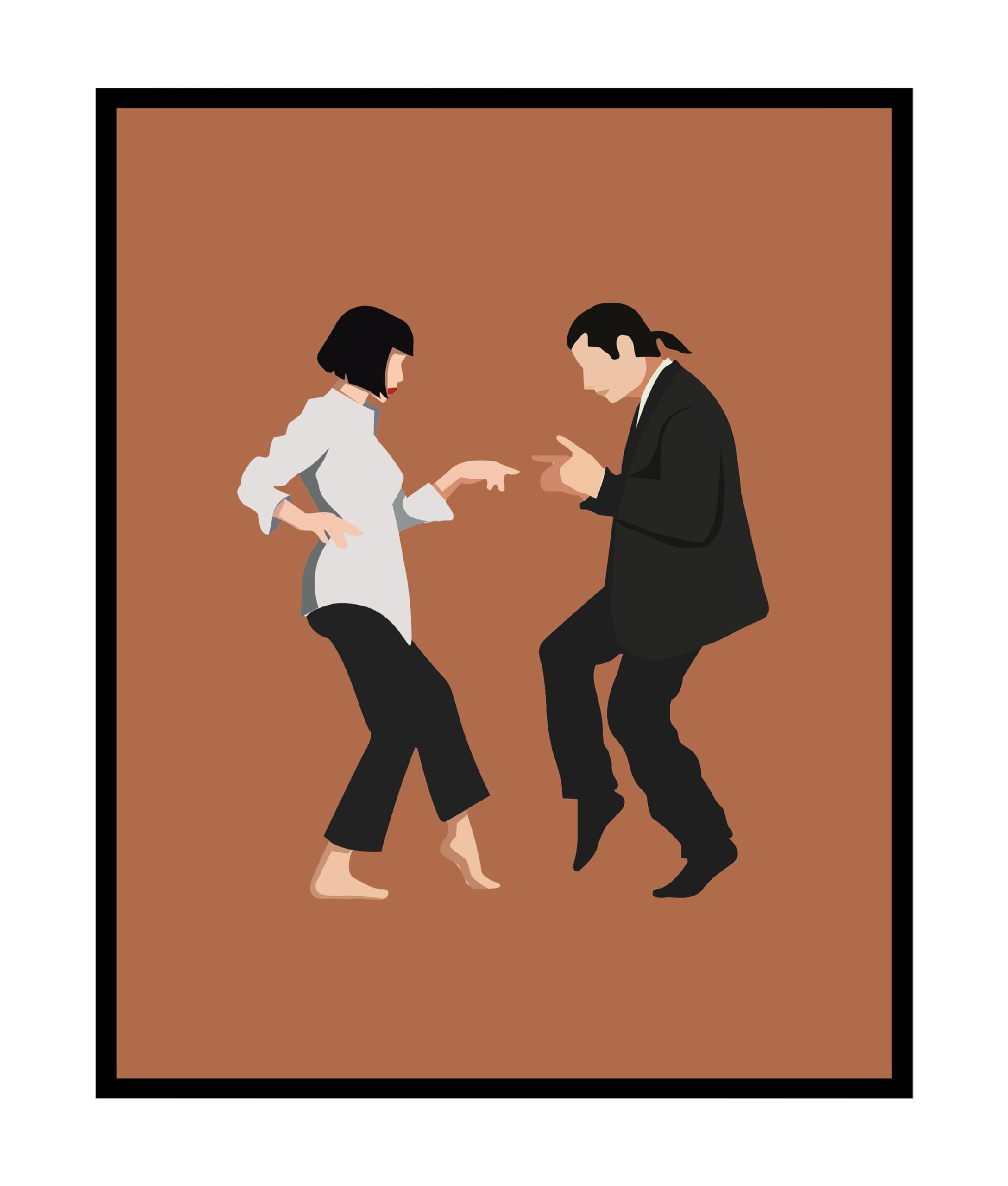 Poster Master Couple Dancing Poster - Iconic Dance Print - Trendy Art ...