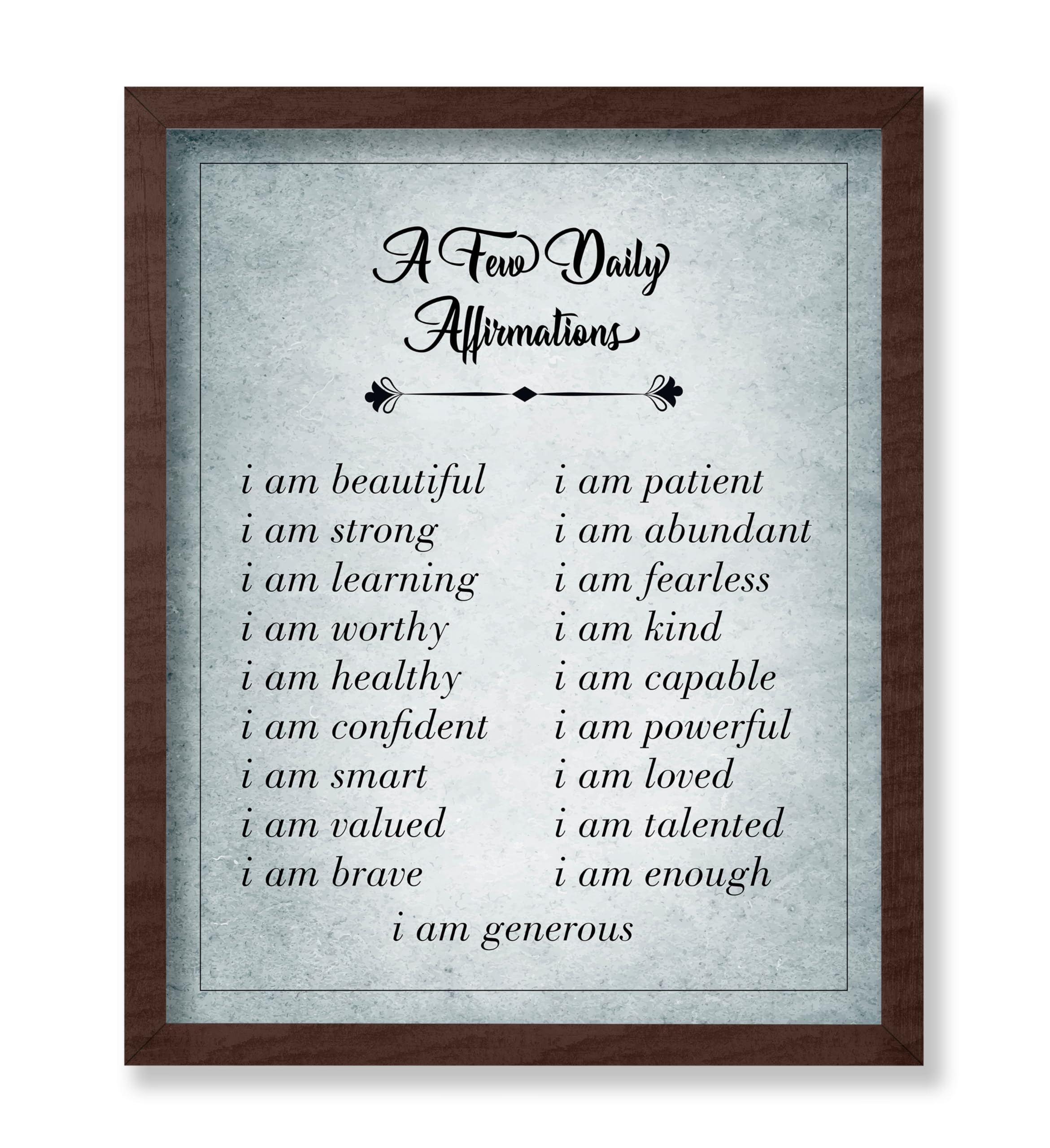 Poster Master Daily Affirmations Poster - Positive Affirmations Print ...