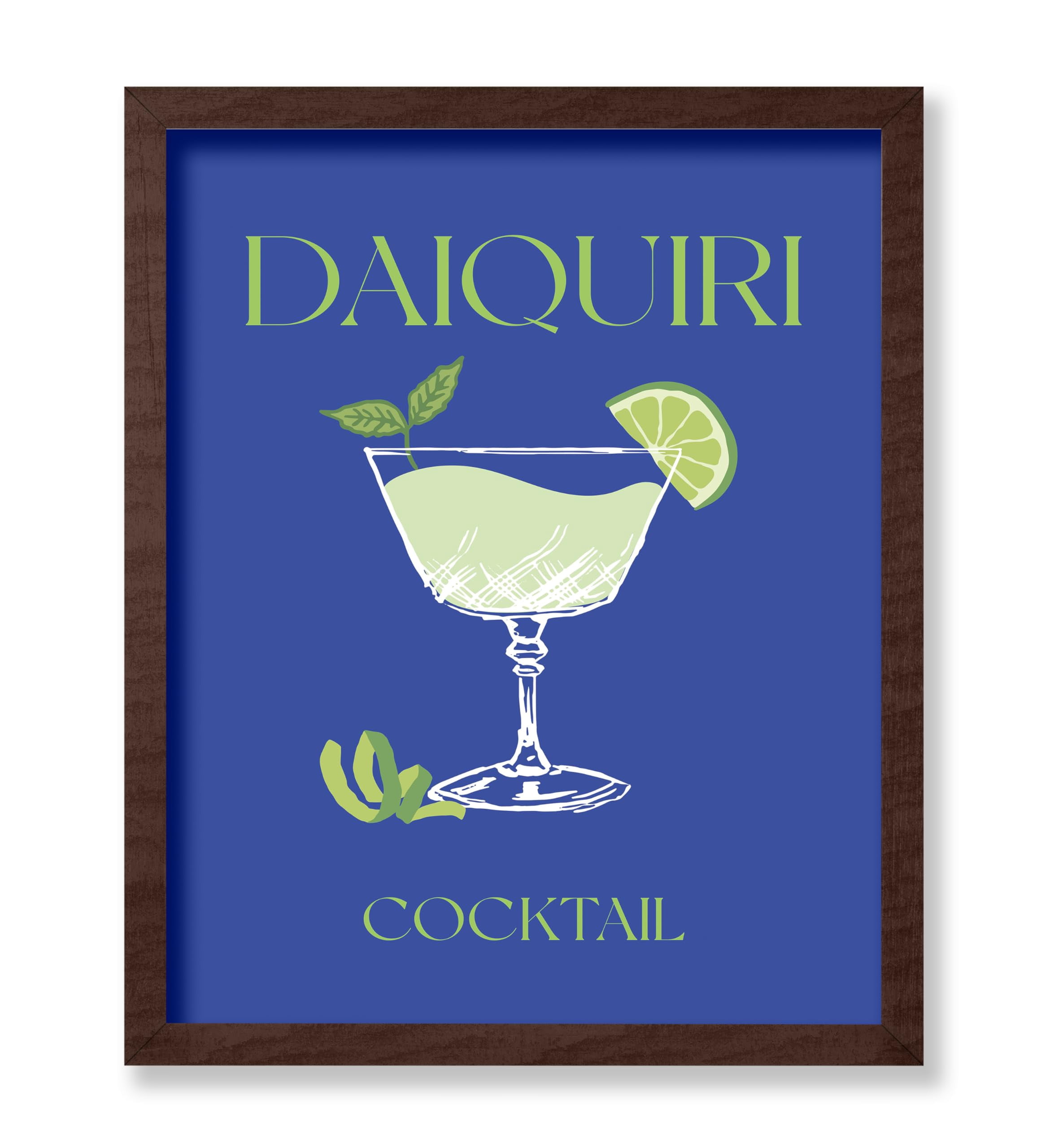 Poster Master Daiquiri Poster - Retro Cocktail Print - Alcohol Art ...